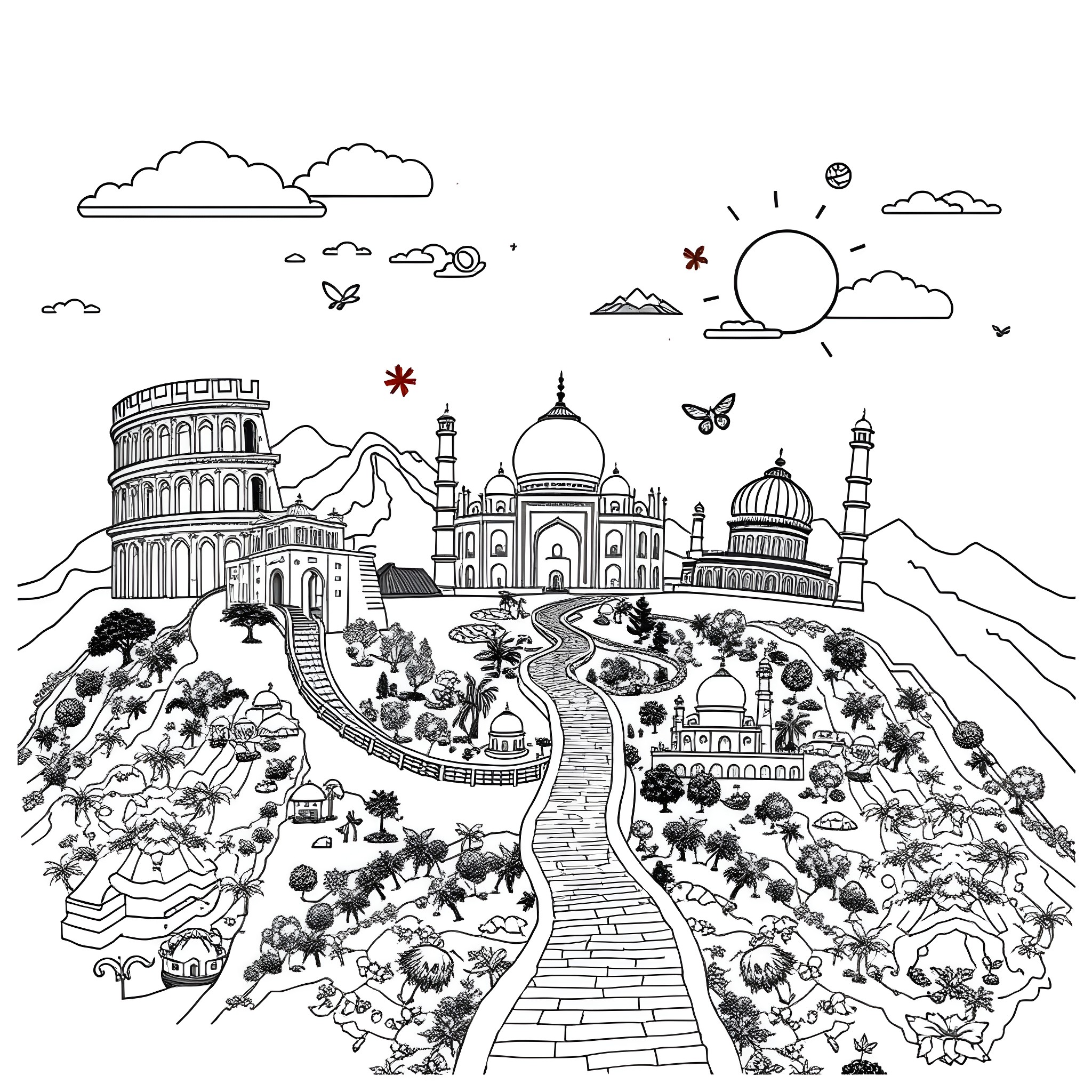 Best Wonder Coloring Pages (Free Printable PDF)