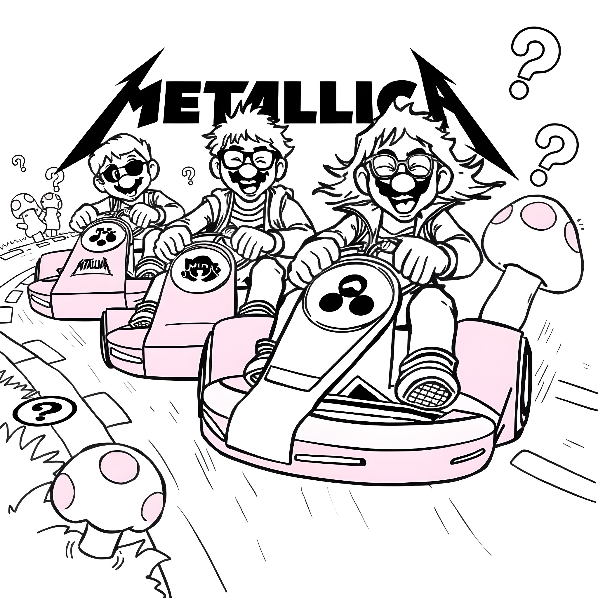 Best Metallica Coloring Pages (Free Printable PDF)