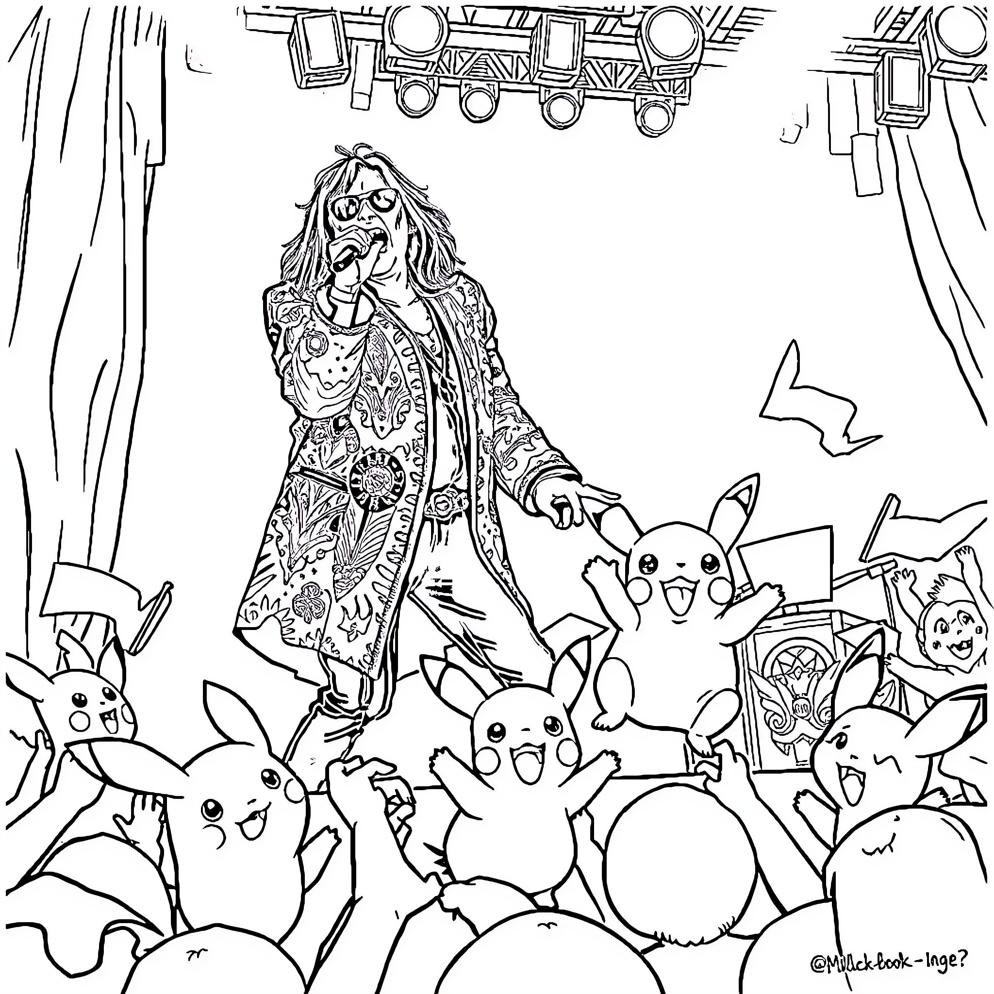 Best Ozzy Osbourne Coloring Pages (Free Printable PDF)