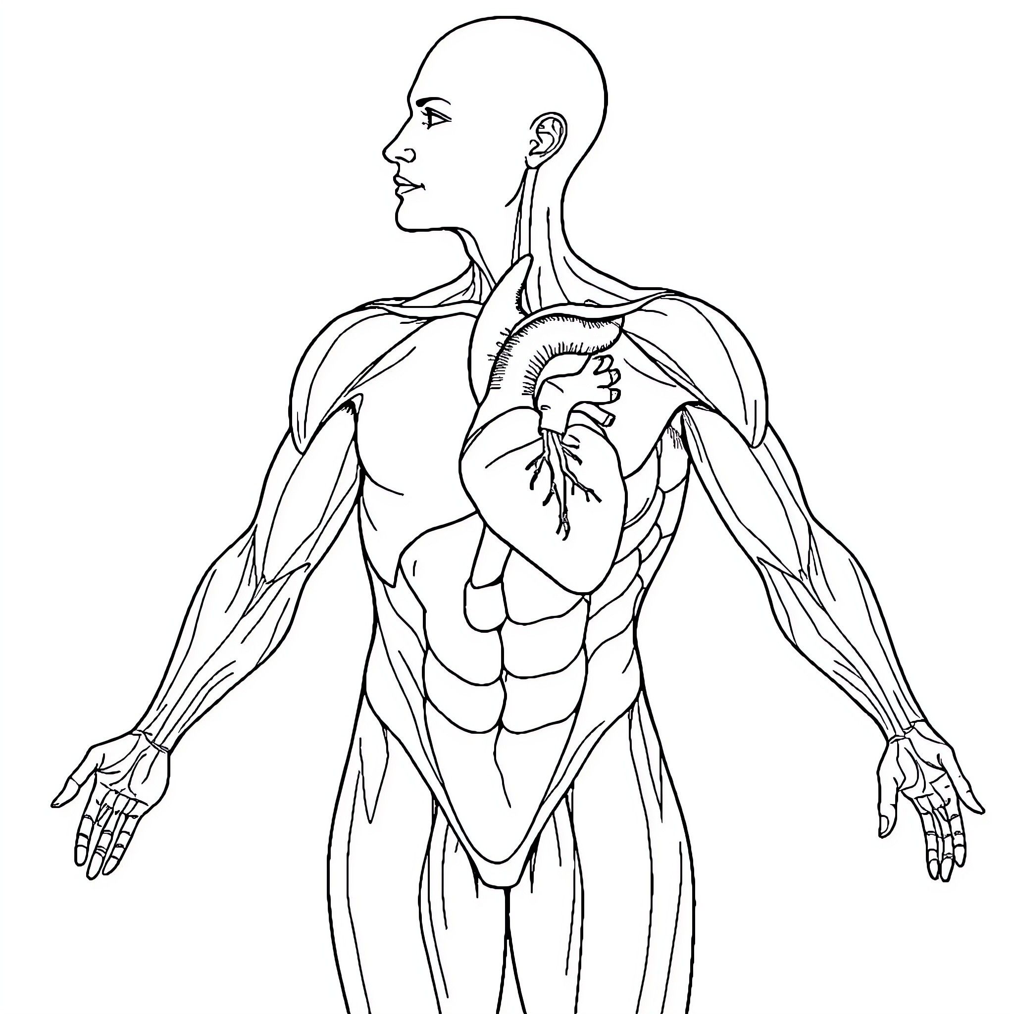 Best Human Body Coloring Pages (Free Printable PDF)