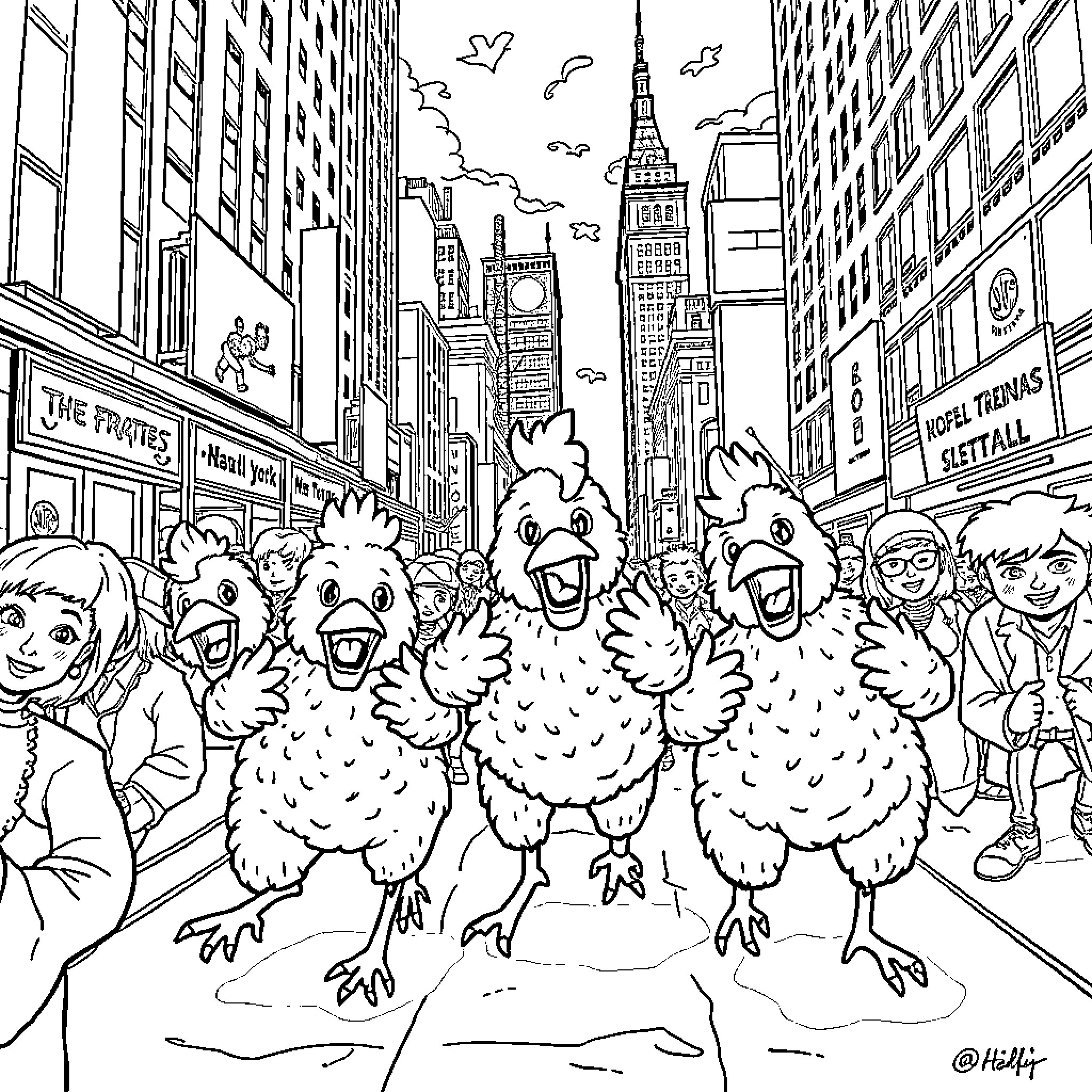 Best Chicken Nugget Coloring Pages (Free Printable PDF)