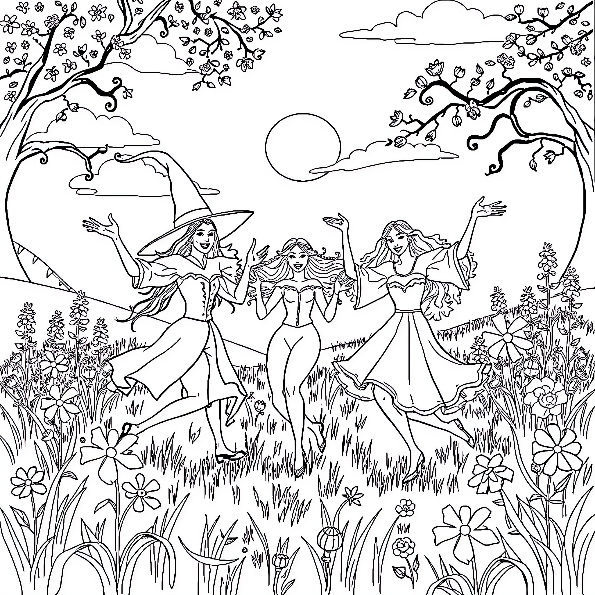 Best Wicked Cast Coloring Pages (Free Printable PDF)