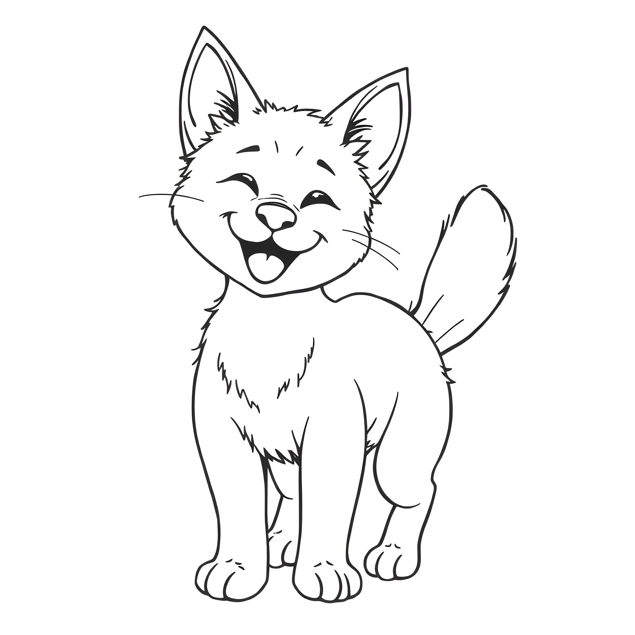 Best Cat-Dog Coloring Pages (Free Printable PDF)