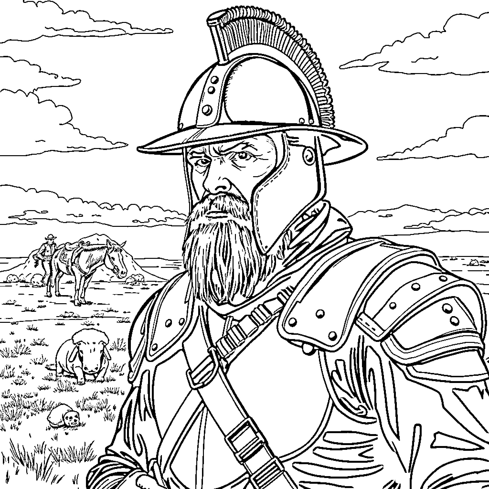 Best Ned Kelly Coloring Pages (Free Printable PDF)