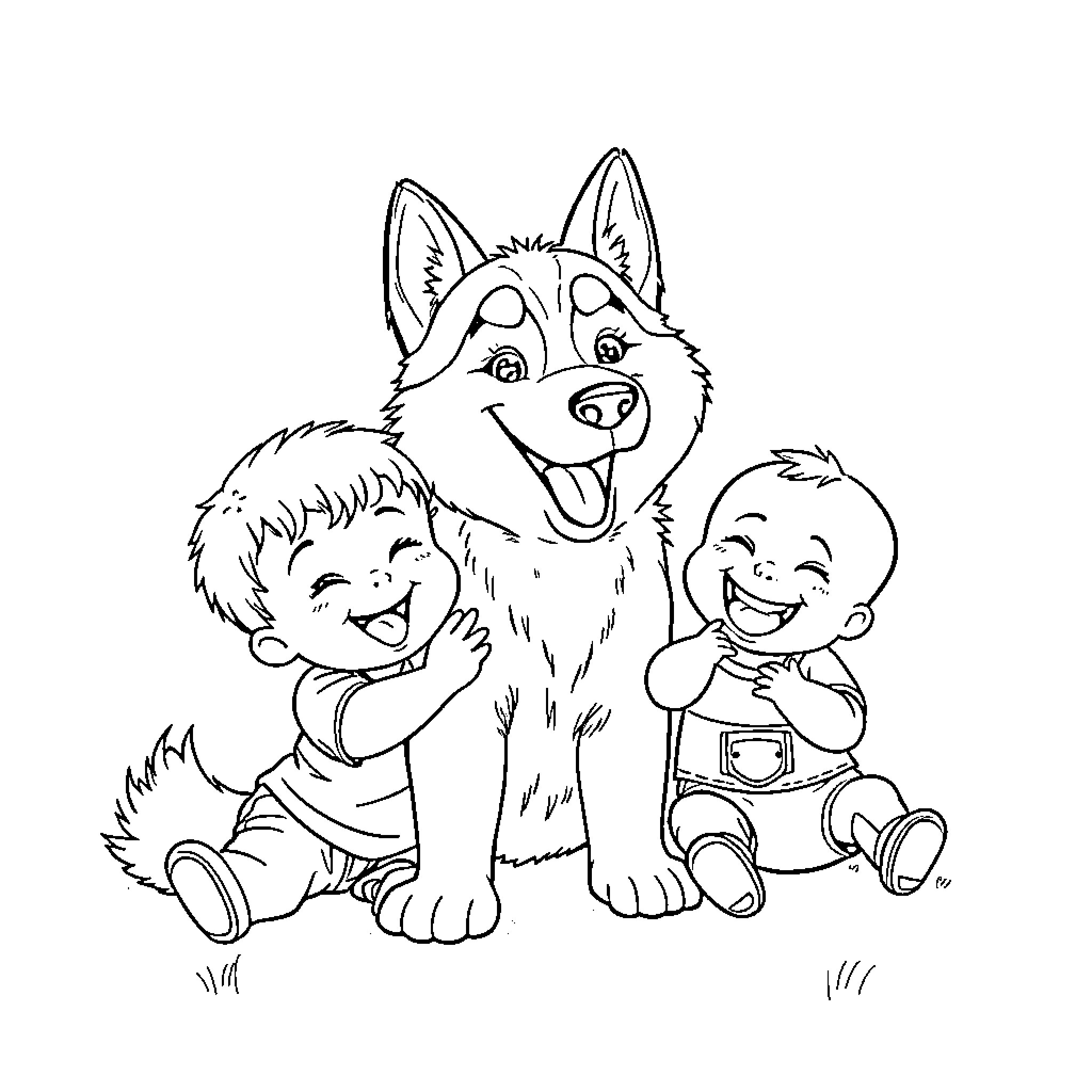 Best Husky Coloring Pages (Free Printable PDF)