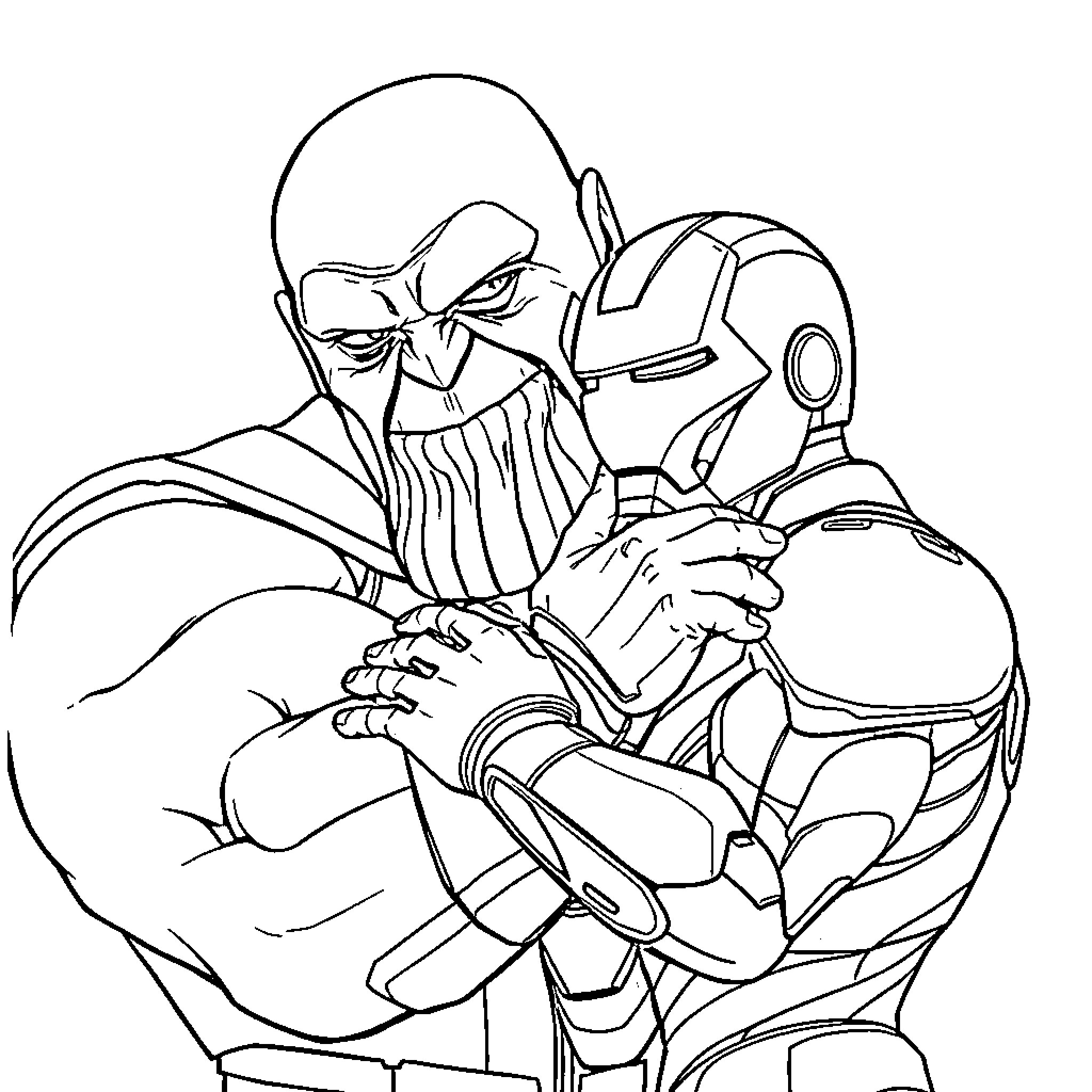Best Thanos Coloring Pages (Free Printable PDF)