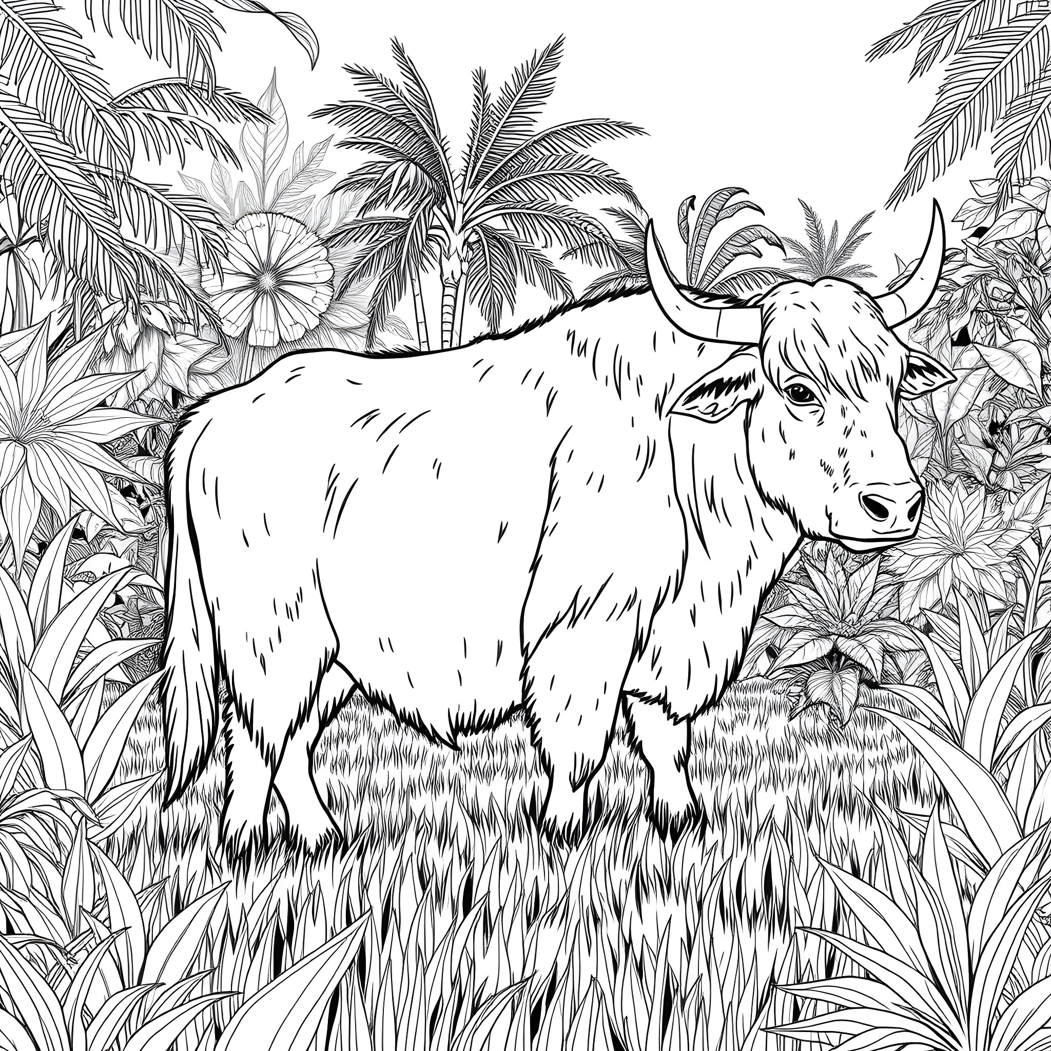 Best Yak Coloring Pages (Free Printable PDF)