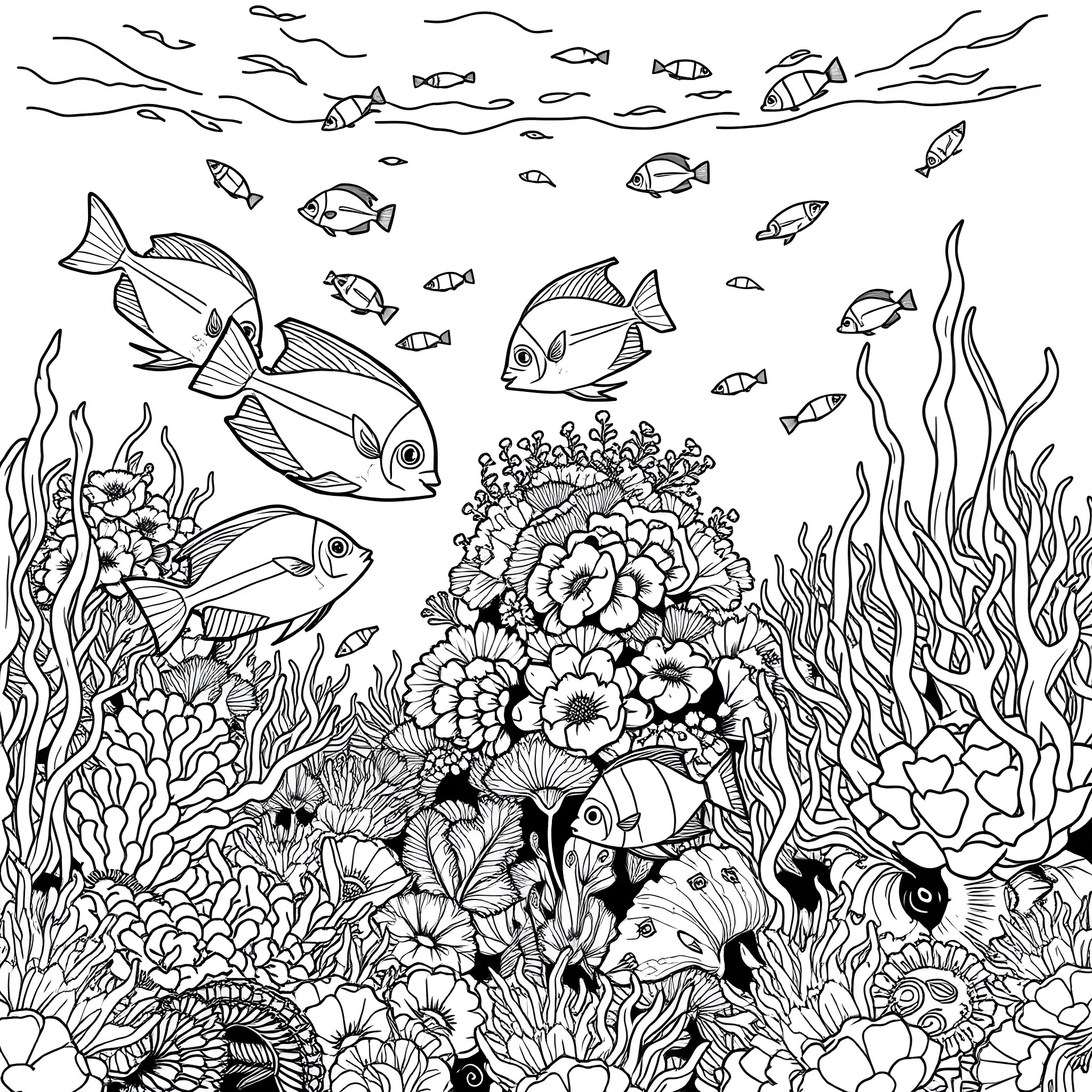 81 Best Fish Coloring Pages (Free Printable PDFs)