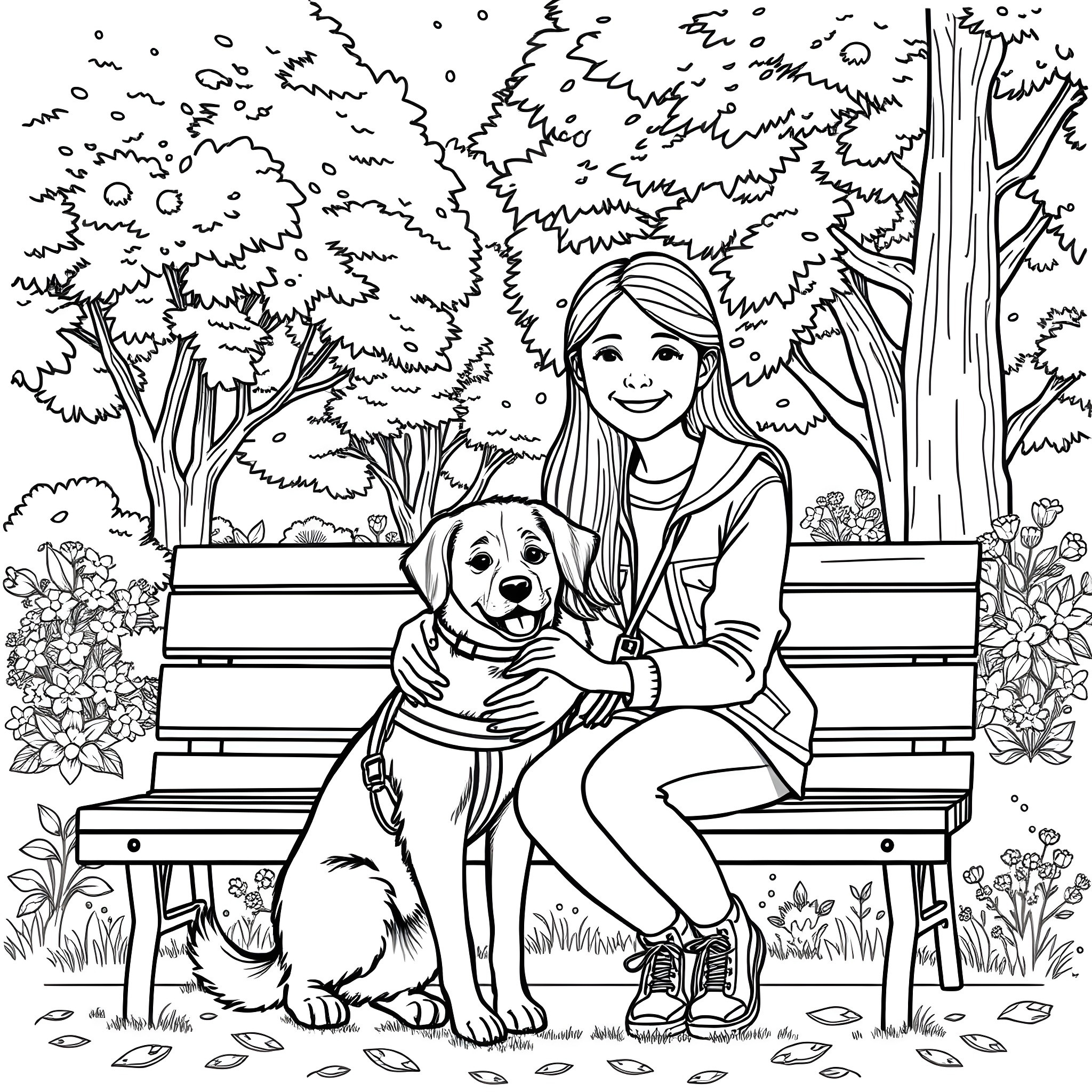 192 Best Teen Girl Coloring Pages (Free Printable PDFs)