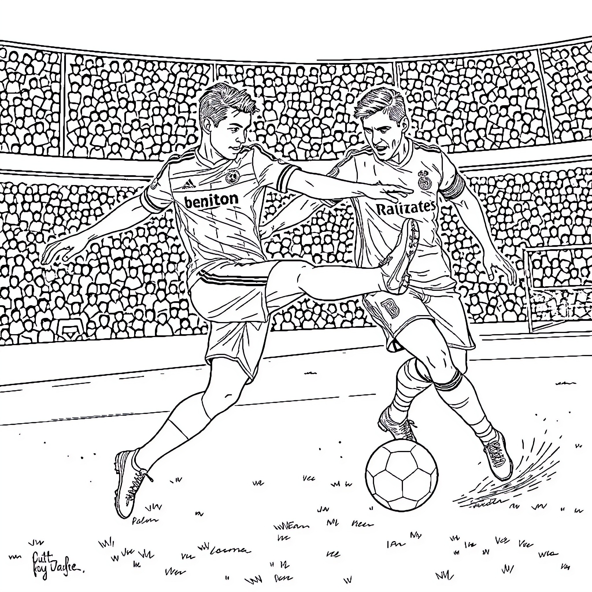 Best Cristiano Ronaldo Coloring Pages (Free Printable PDF)