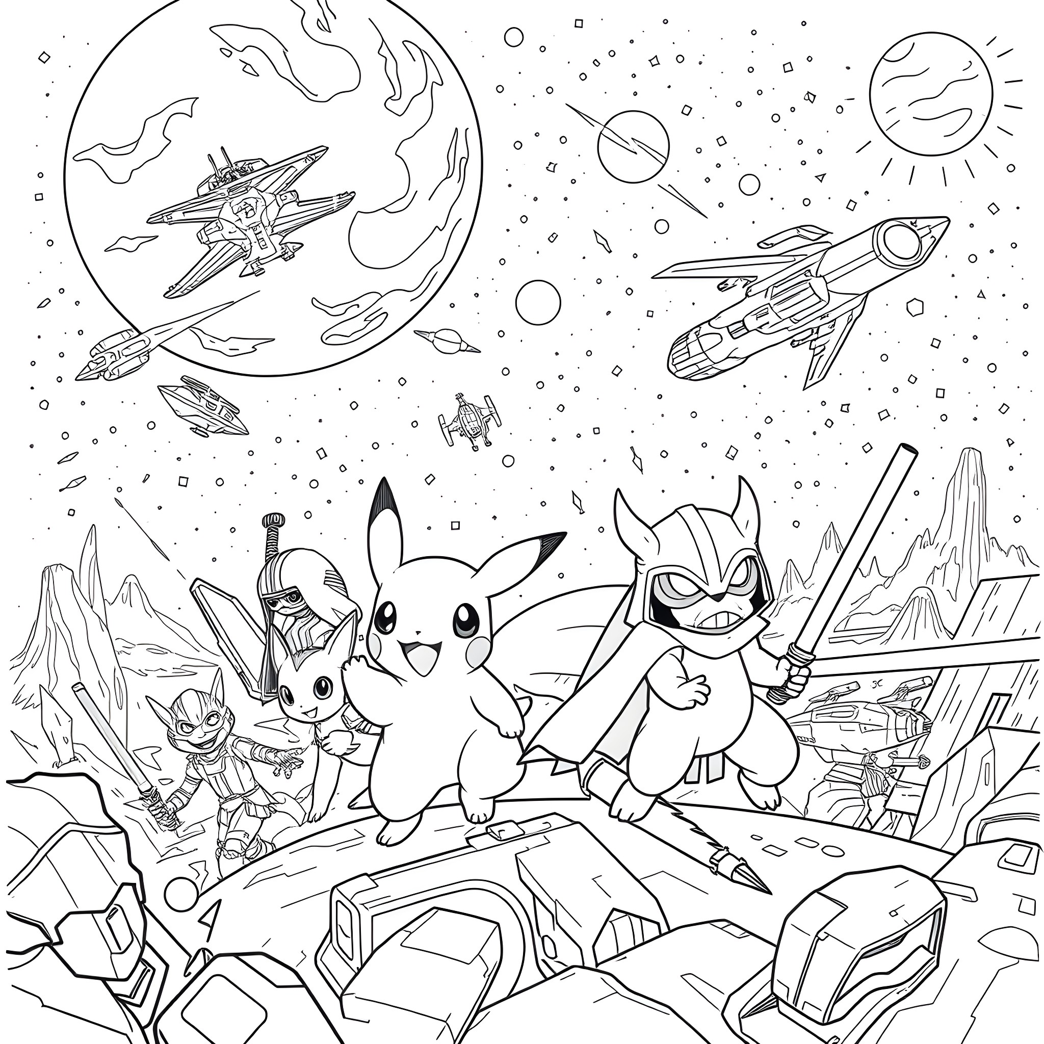 533 Best Pokémon Coloring Pages (Free Printable PDFs)