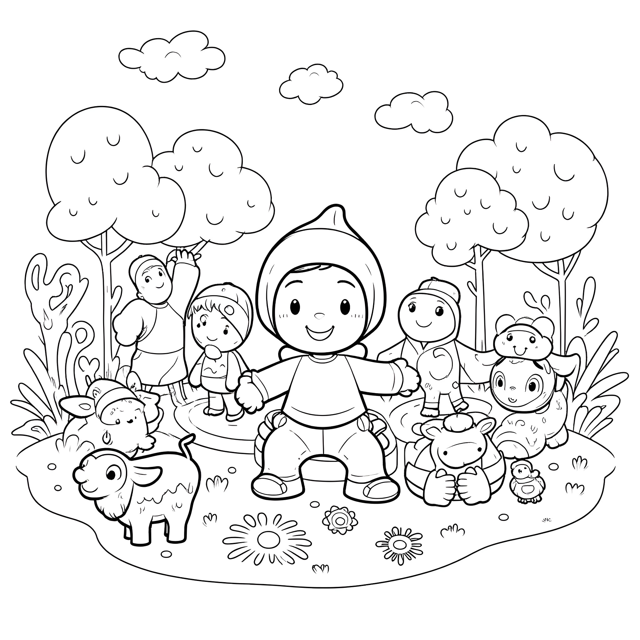 Best Pocoyo Coloring Pages (Free Printable PDF)