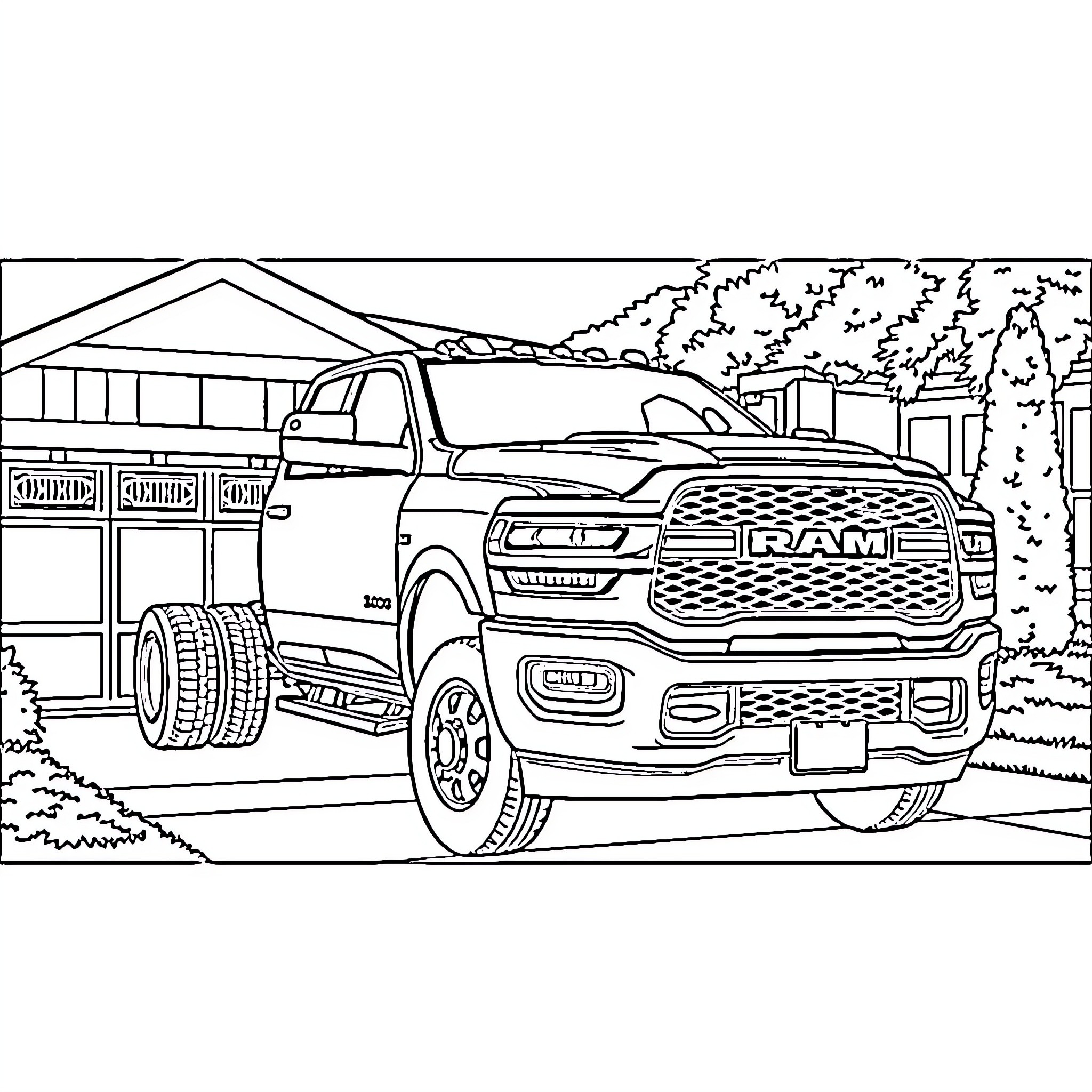 Best Ram Coloring Pages (Free Printable PDF)