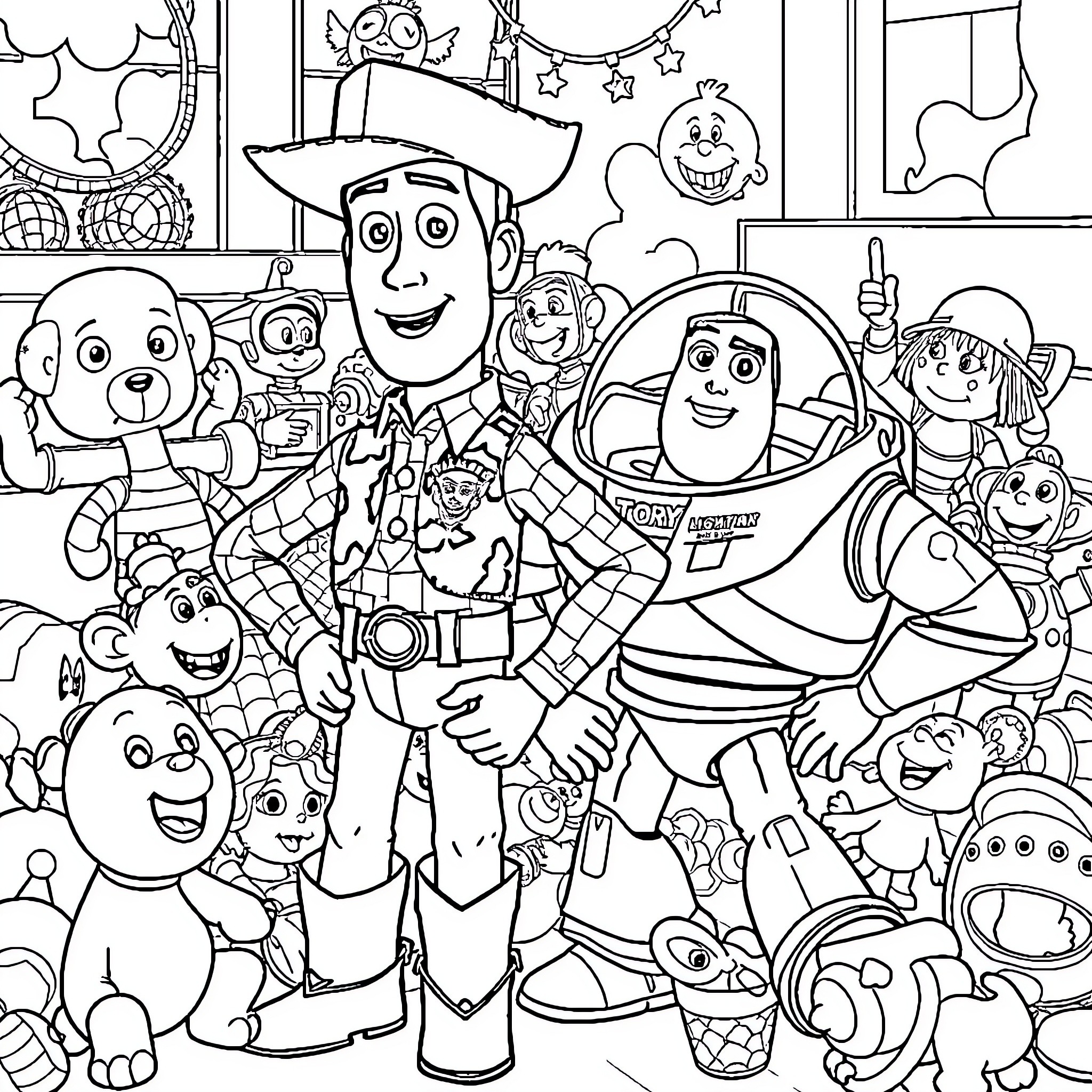 Best Toy Coloring Pages (Free Printable PDF)