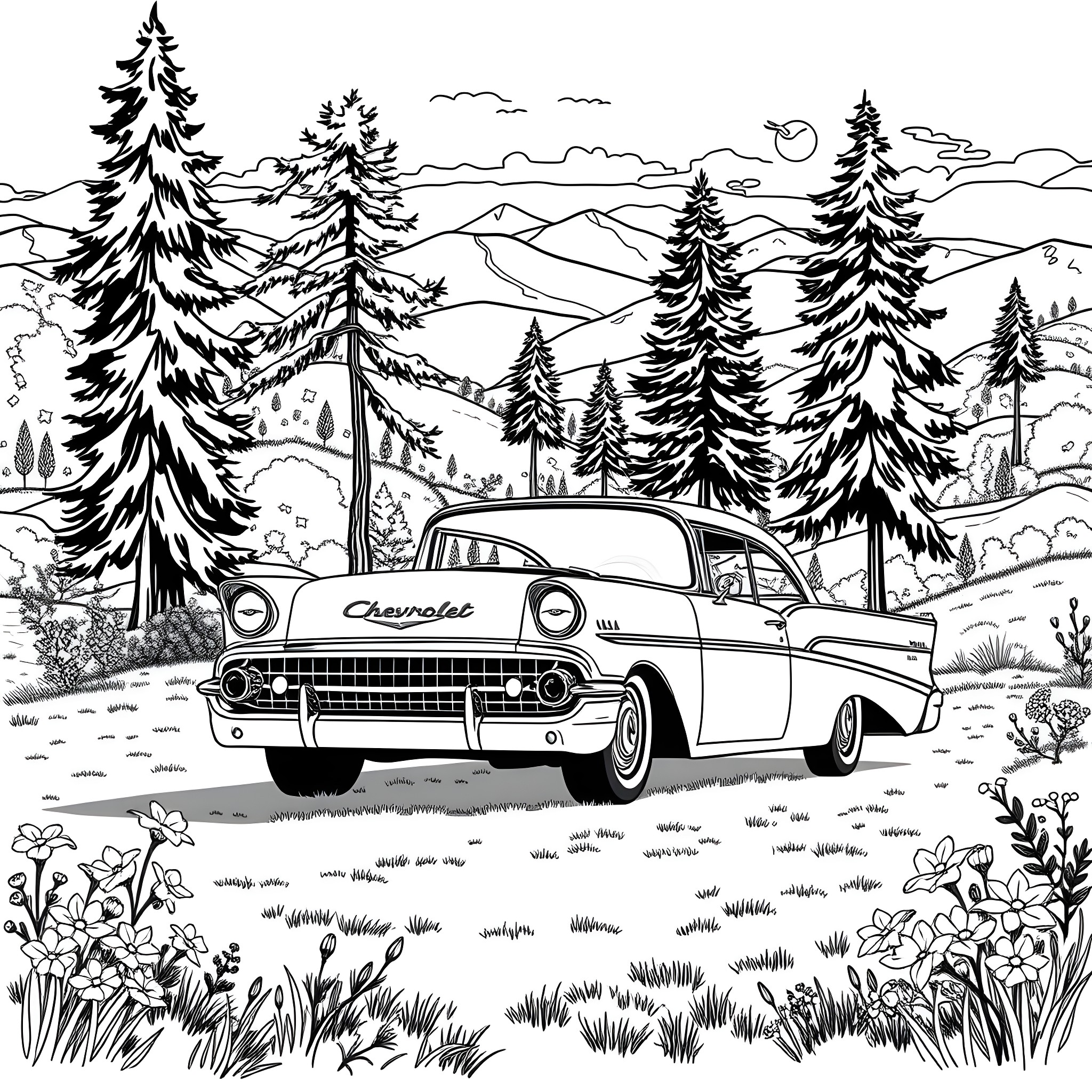 Best Chevrolet Coloring Pages (Free Printable PDF)