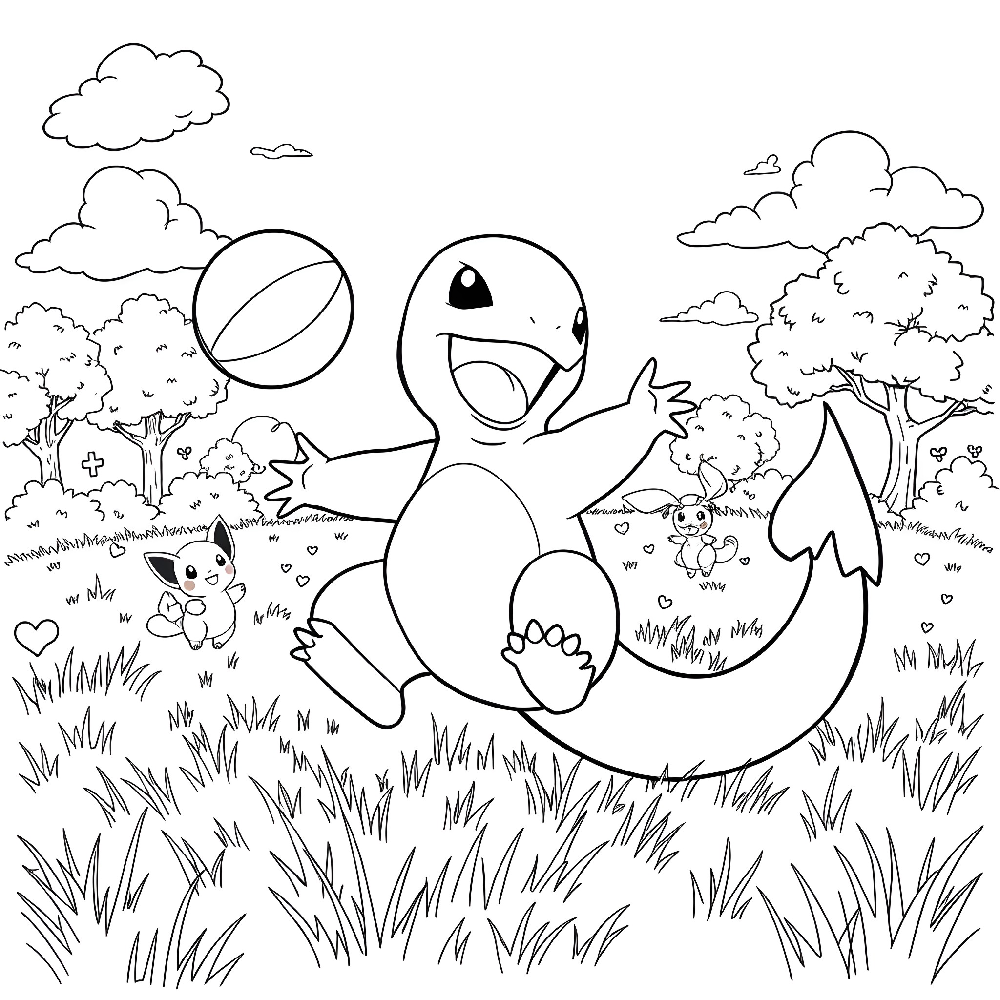 60 Best Charmander Coloring Pages (Free Printable PDFs)