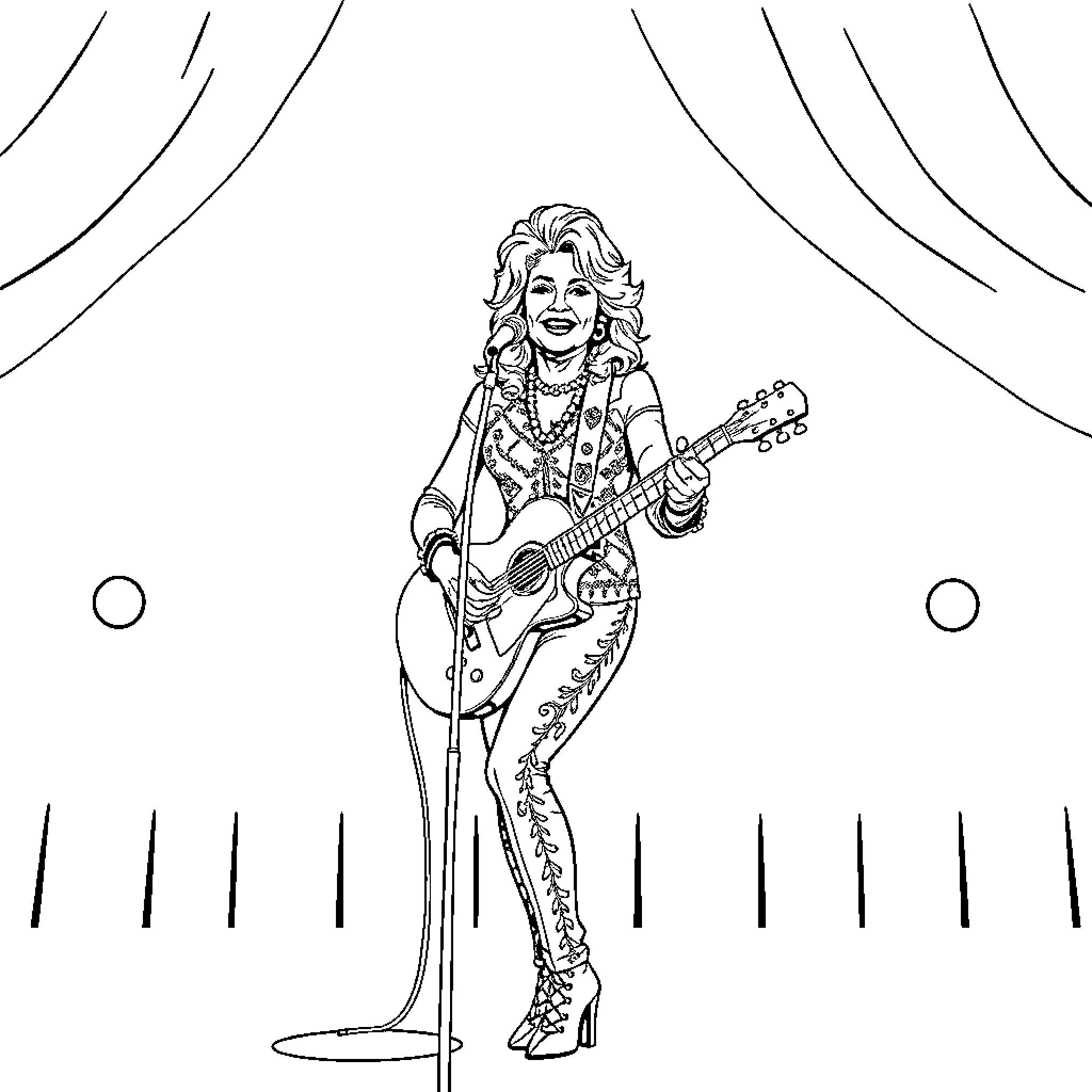 Best Dolly Parton Coloring Pages (Free Printable PDF)