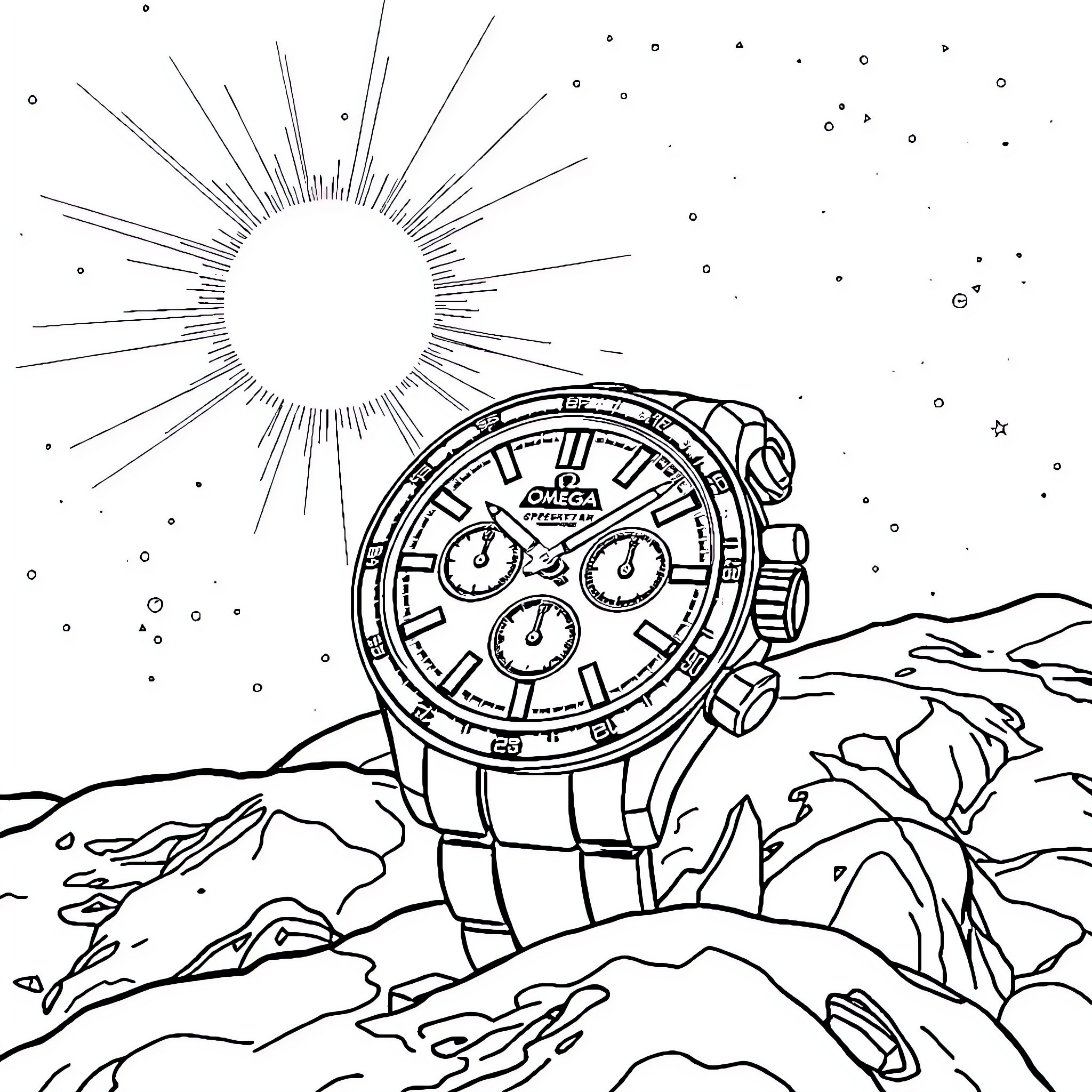 1 Best Omega Coloring Pages (Free Printable PDFs)