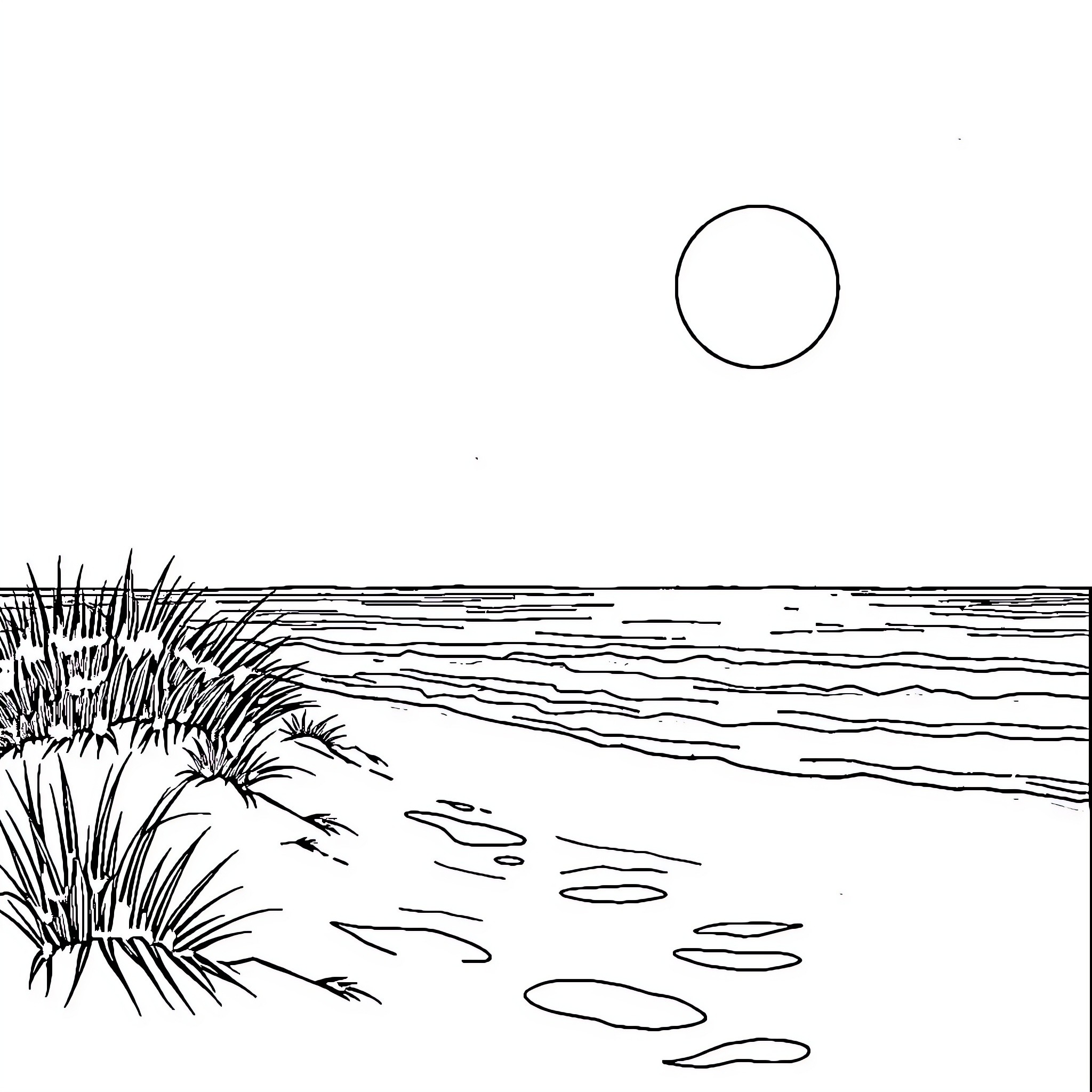 Best Moon Coloring Pages (Free Printable PDF)