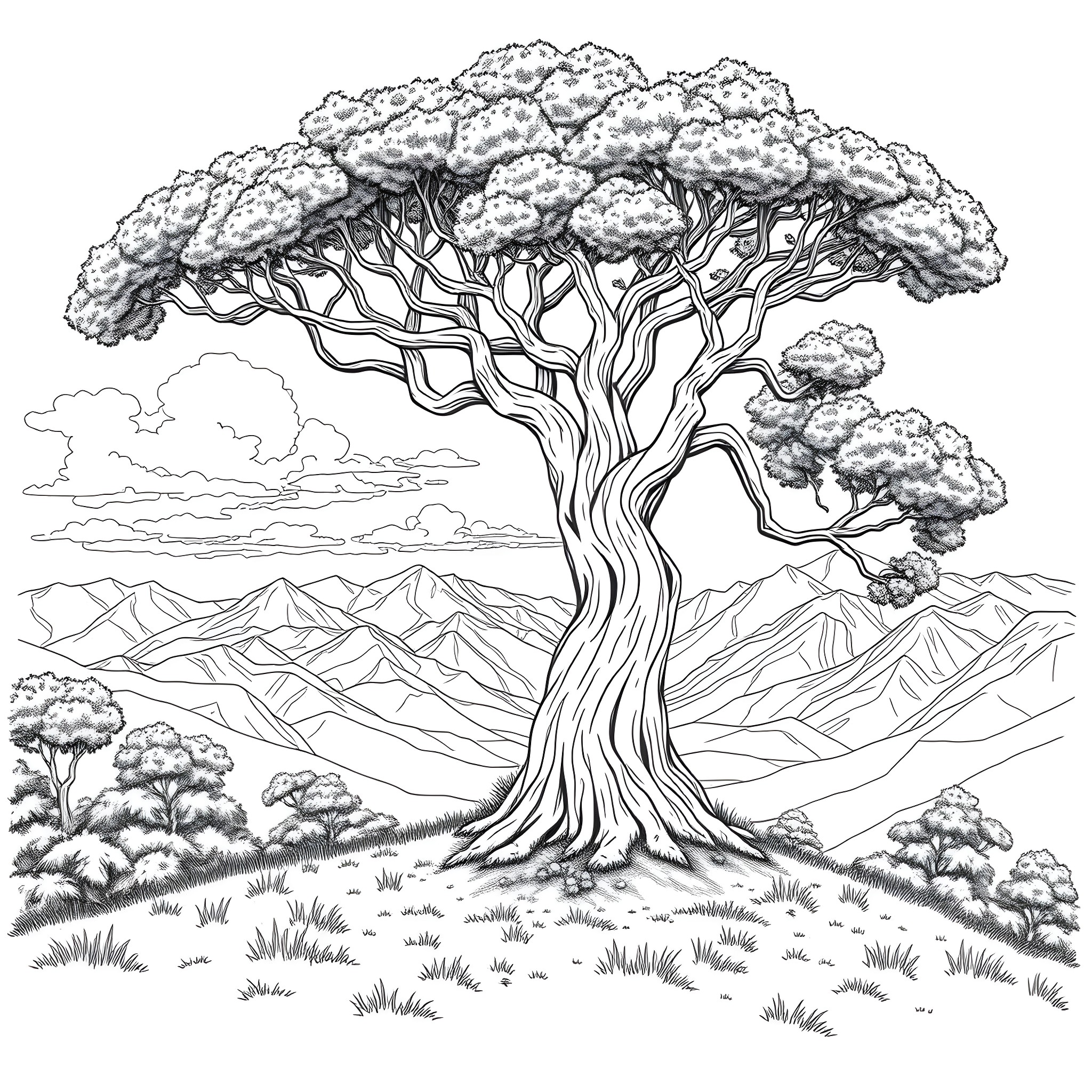 1 Best Ohia Tree Coloring Pages (Free Printable PDFs)