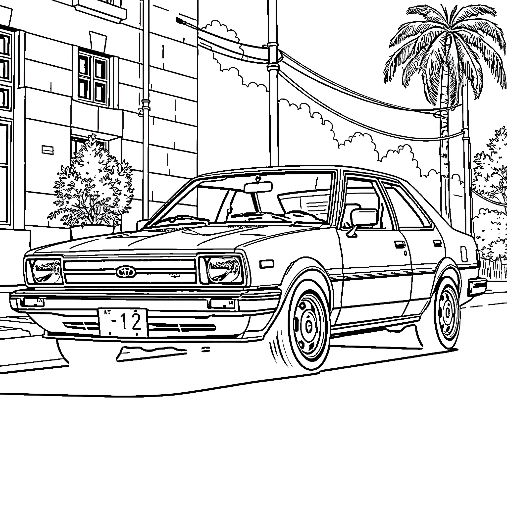 Best Toyota Corolla Coloring Pages (Free Printable PDF)
