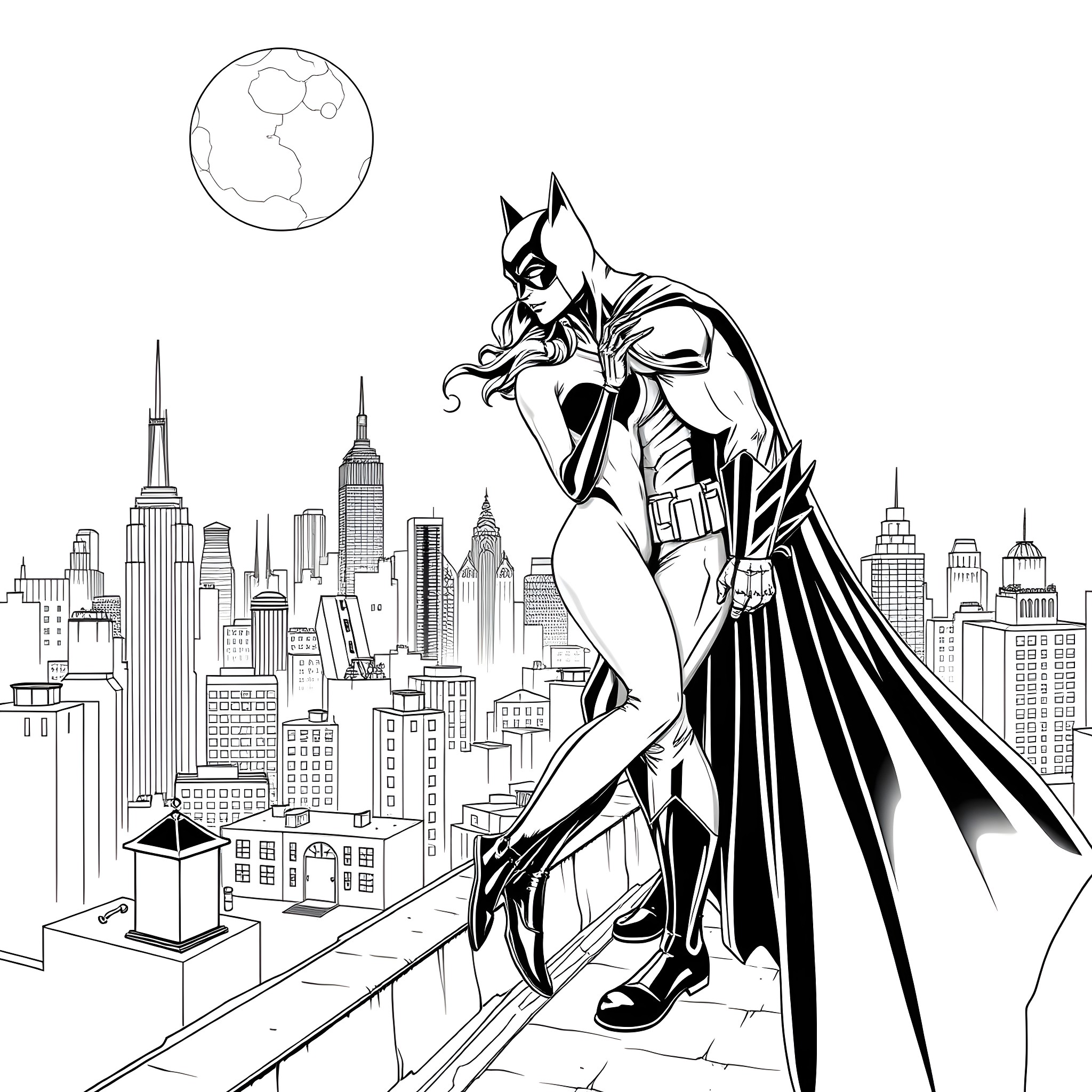 Best Batman Coloring Pages (Free Printable PDF)