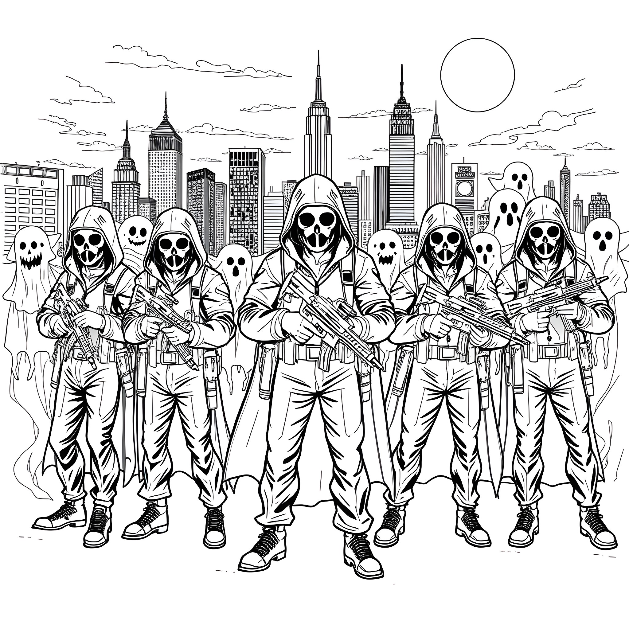 Best Ghostbuster Coloring Pages (Free Printable PDF)