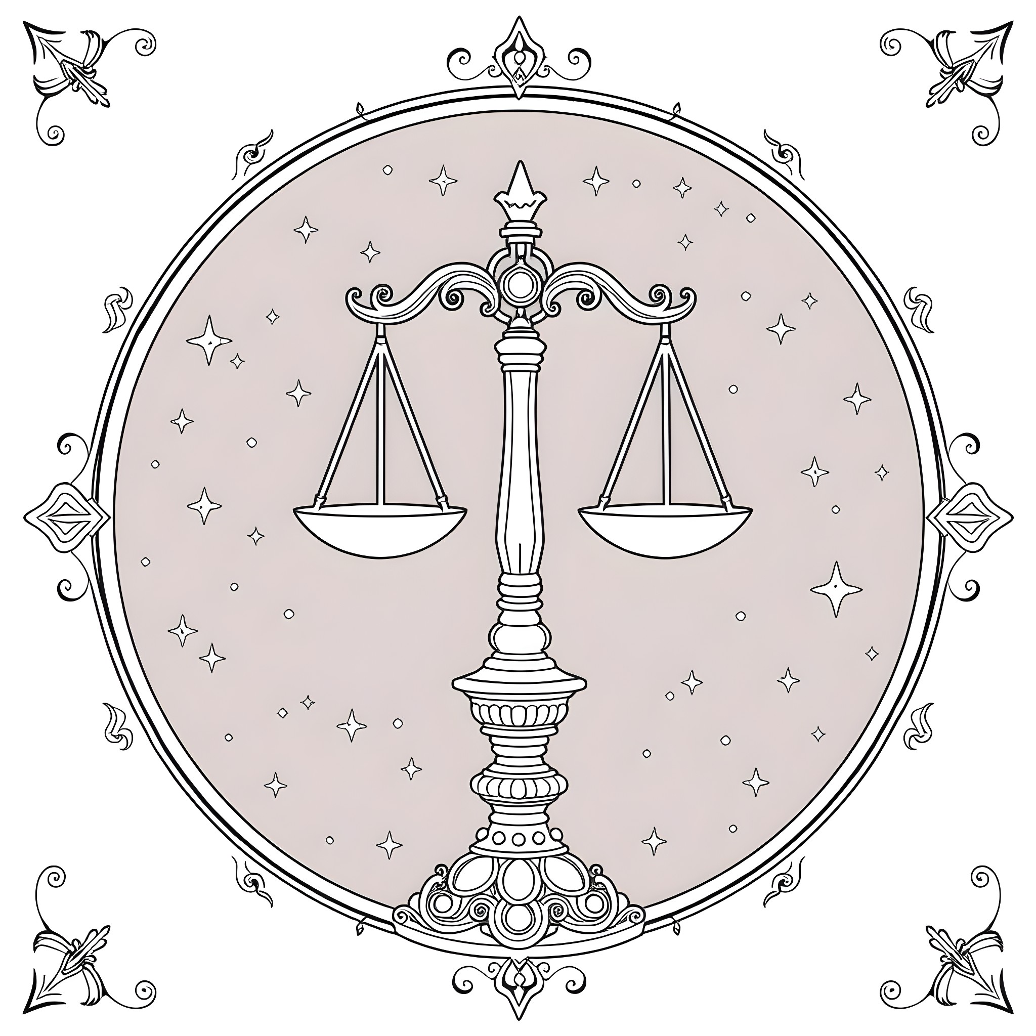 Best Libra Coloring Pages (Free Printable PDF)