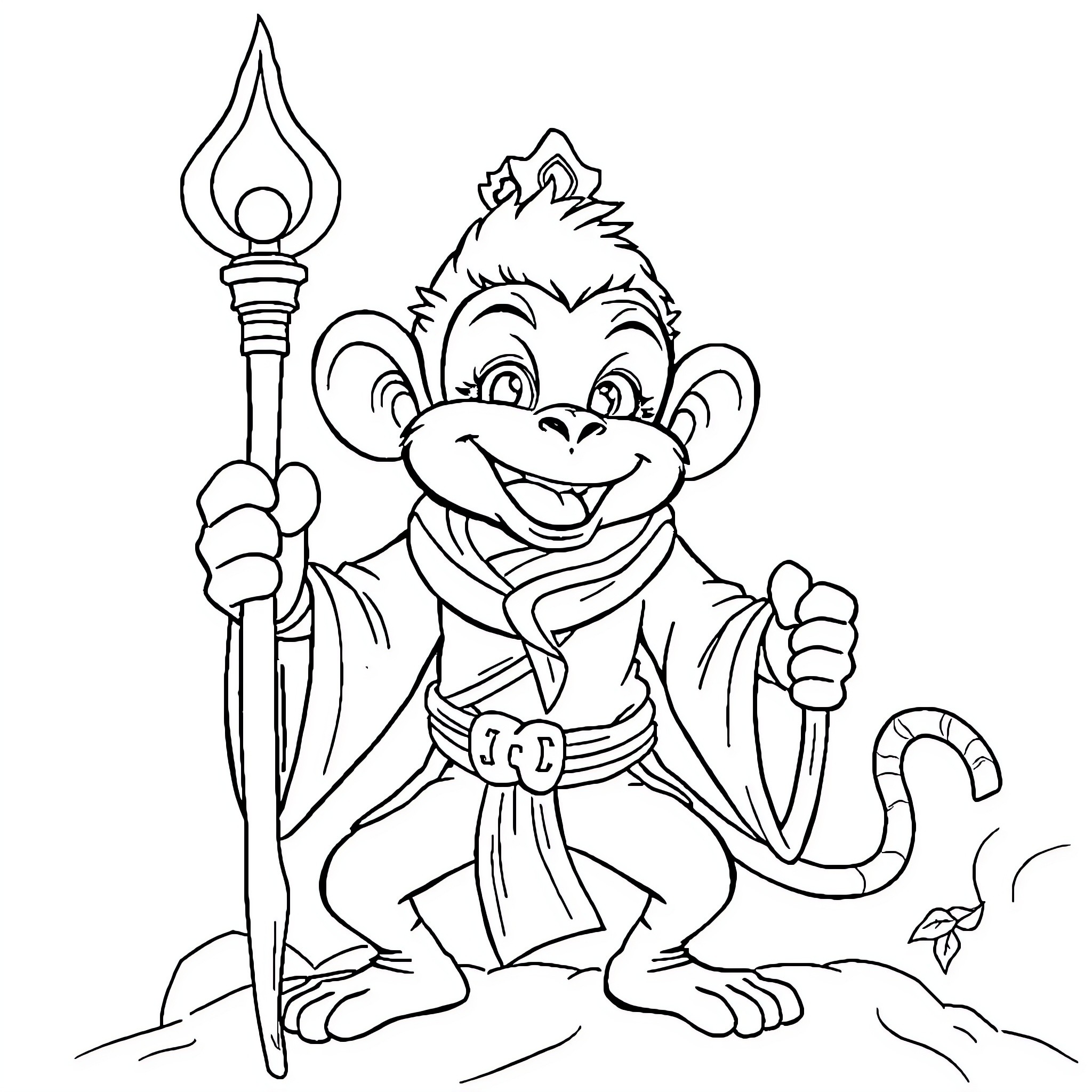 Best Wukong Coloring Pages (Free Printable PDF)
