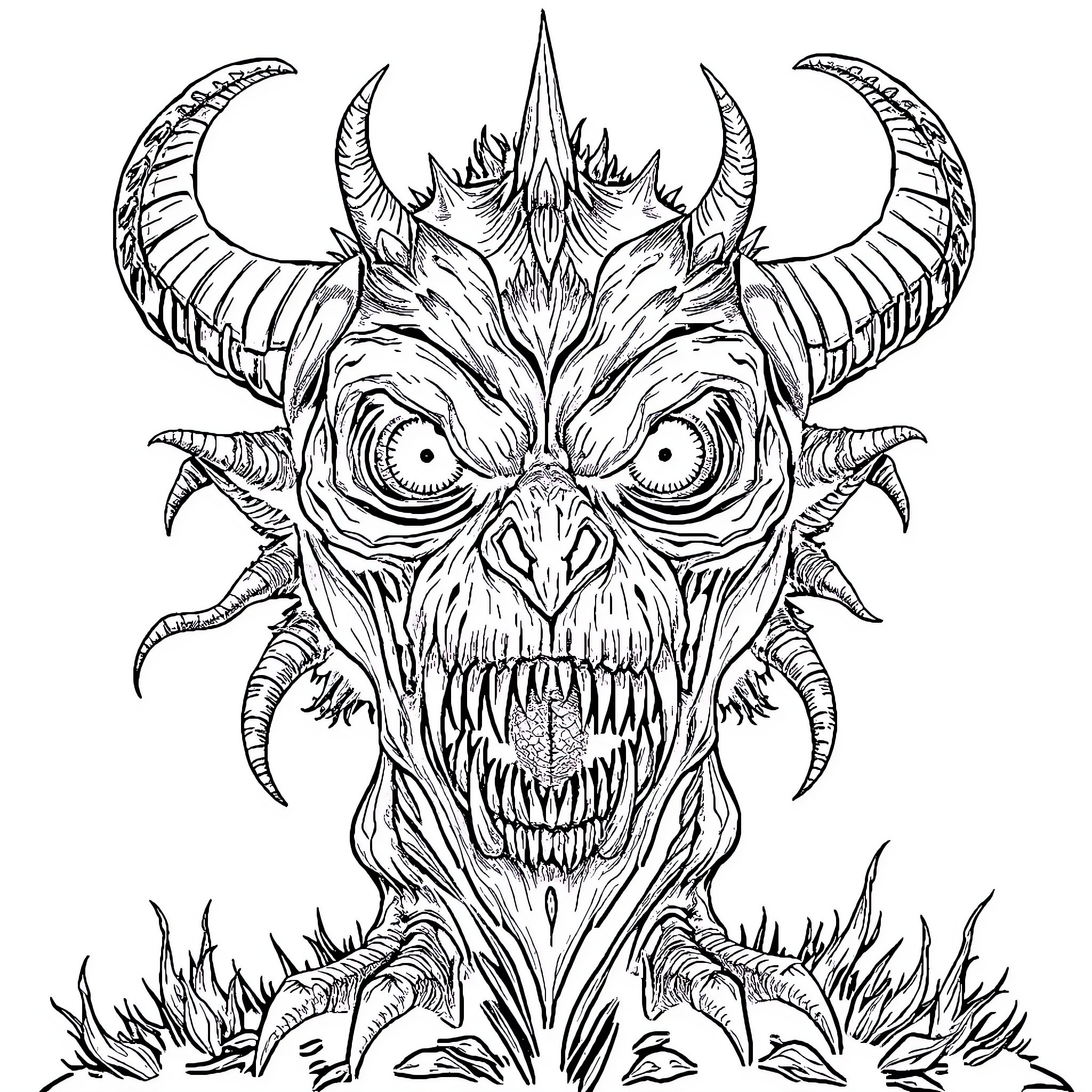 2 Best K-POP Demon Hunter Coloring Pages (Free Printable PDFs)