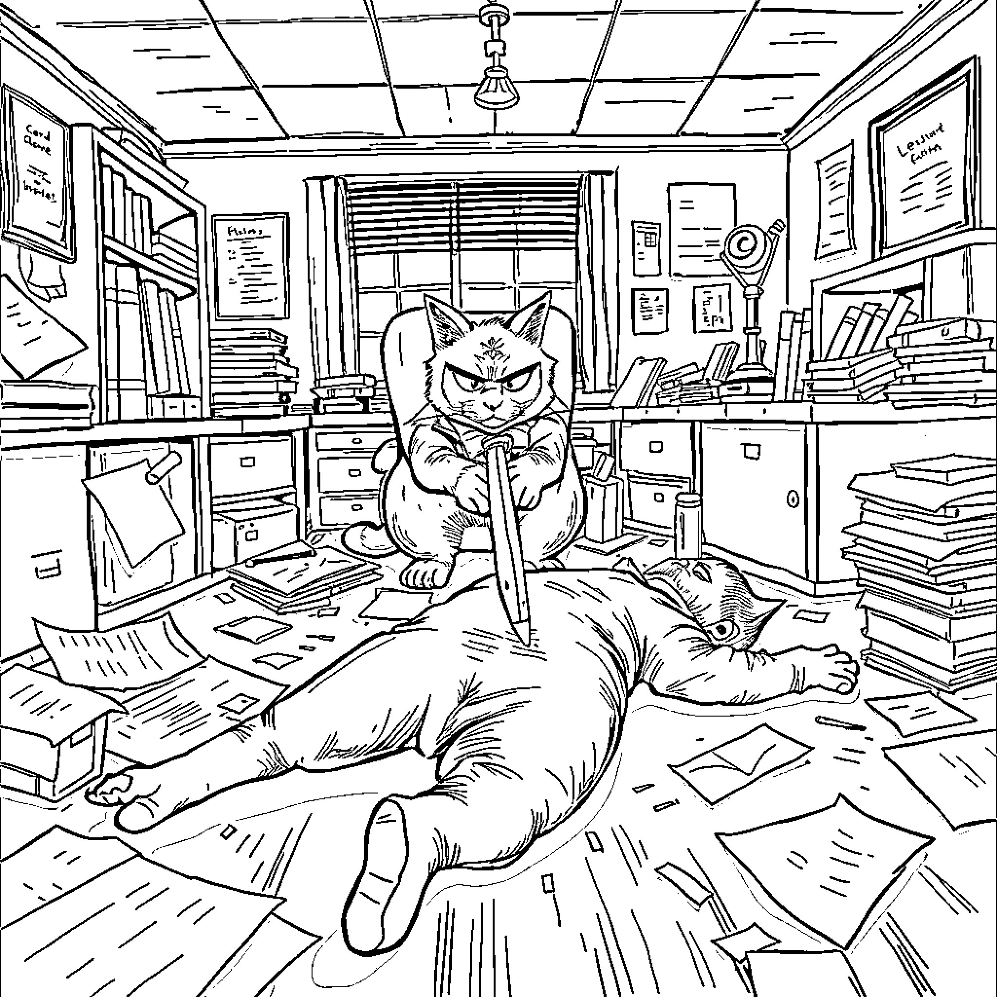 Best Blacksad Coloring Pages (Free Printable PDF)