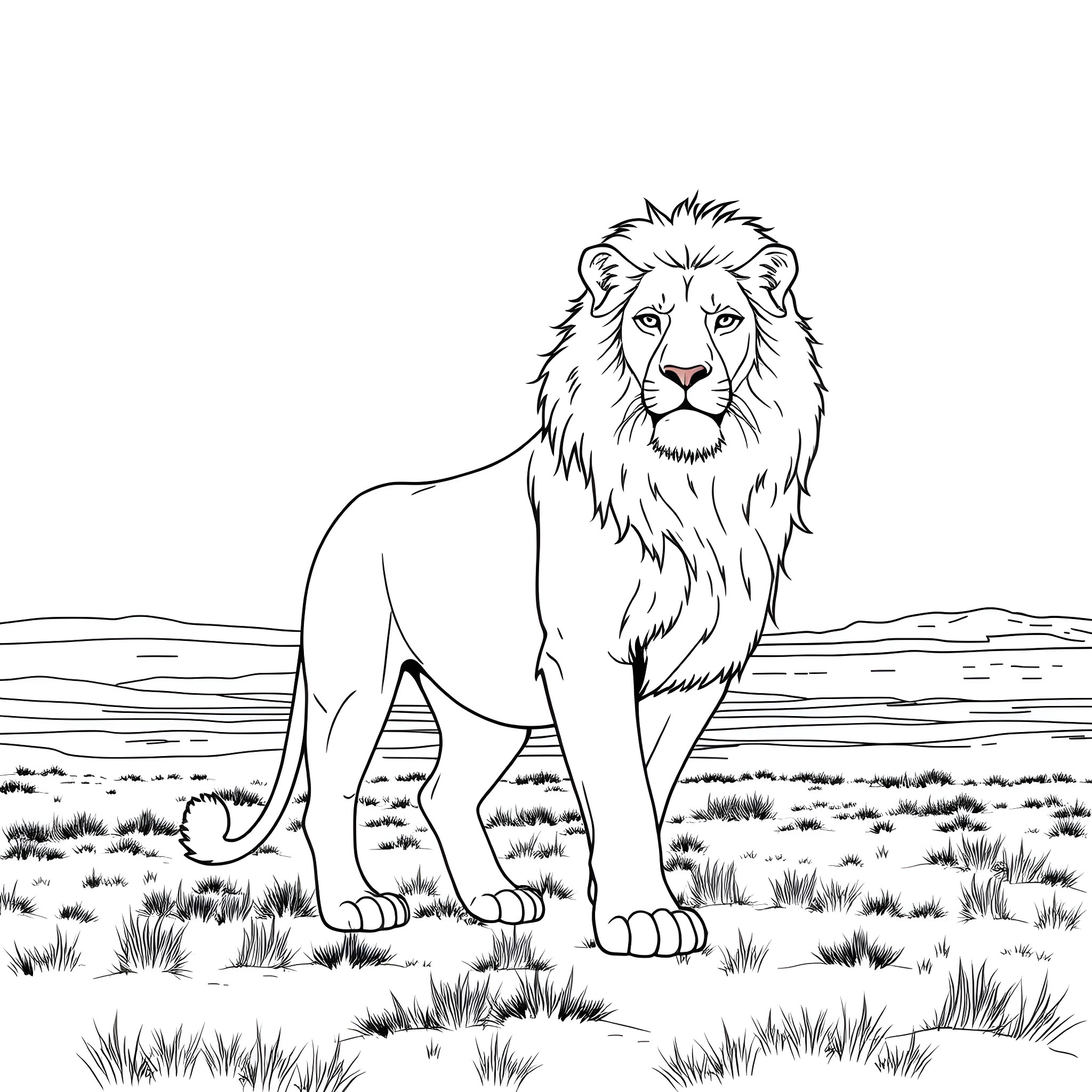 319 Best Lion Coloring Pages (Free Printable PDFs)