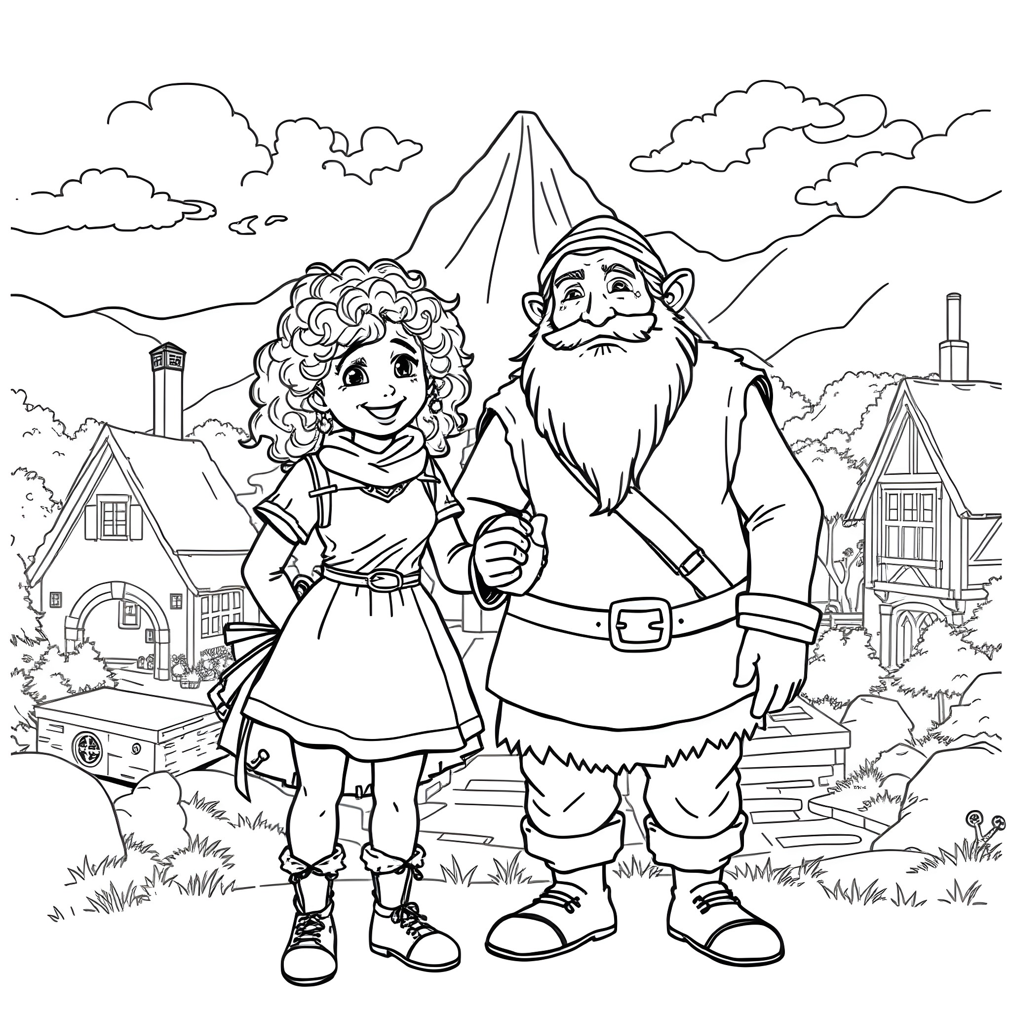 Best Hobbit Coloring Pages (Free Printable PDF)