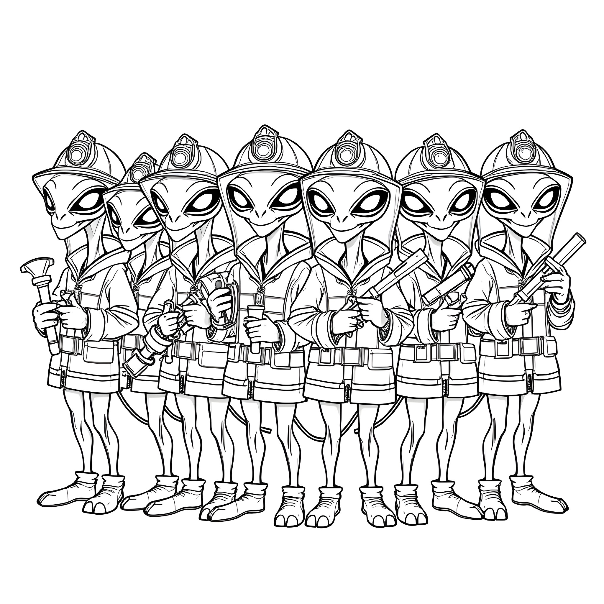 32 Best Alien Coloring Pages (Free Printable PDFs)