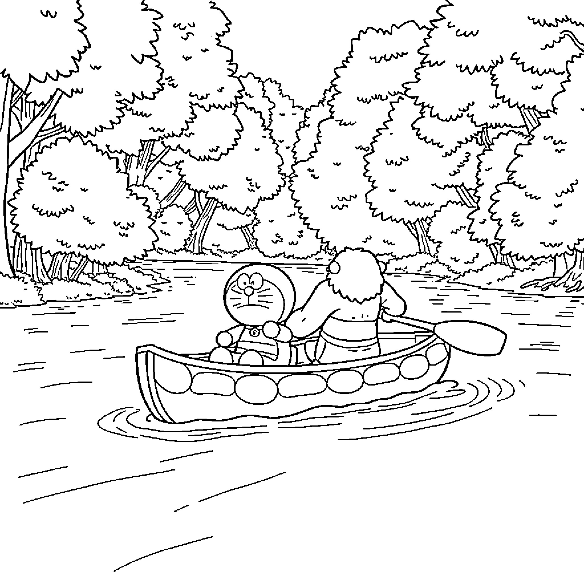 Best Doraemon Coloring Pages (Free Printable PDF)