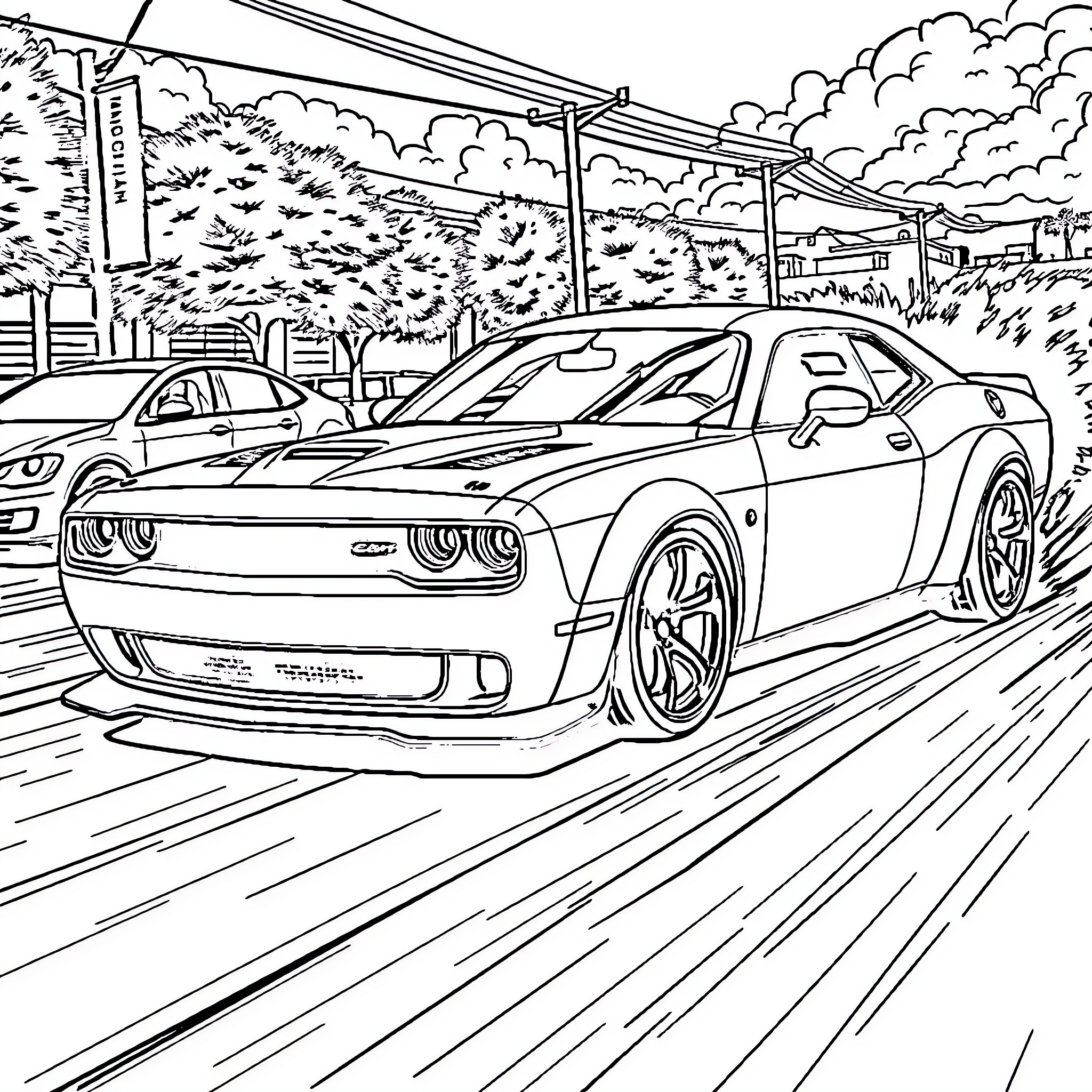 Best Hellcat Coloring Pages (Free Printable PDF)
