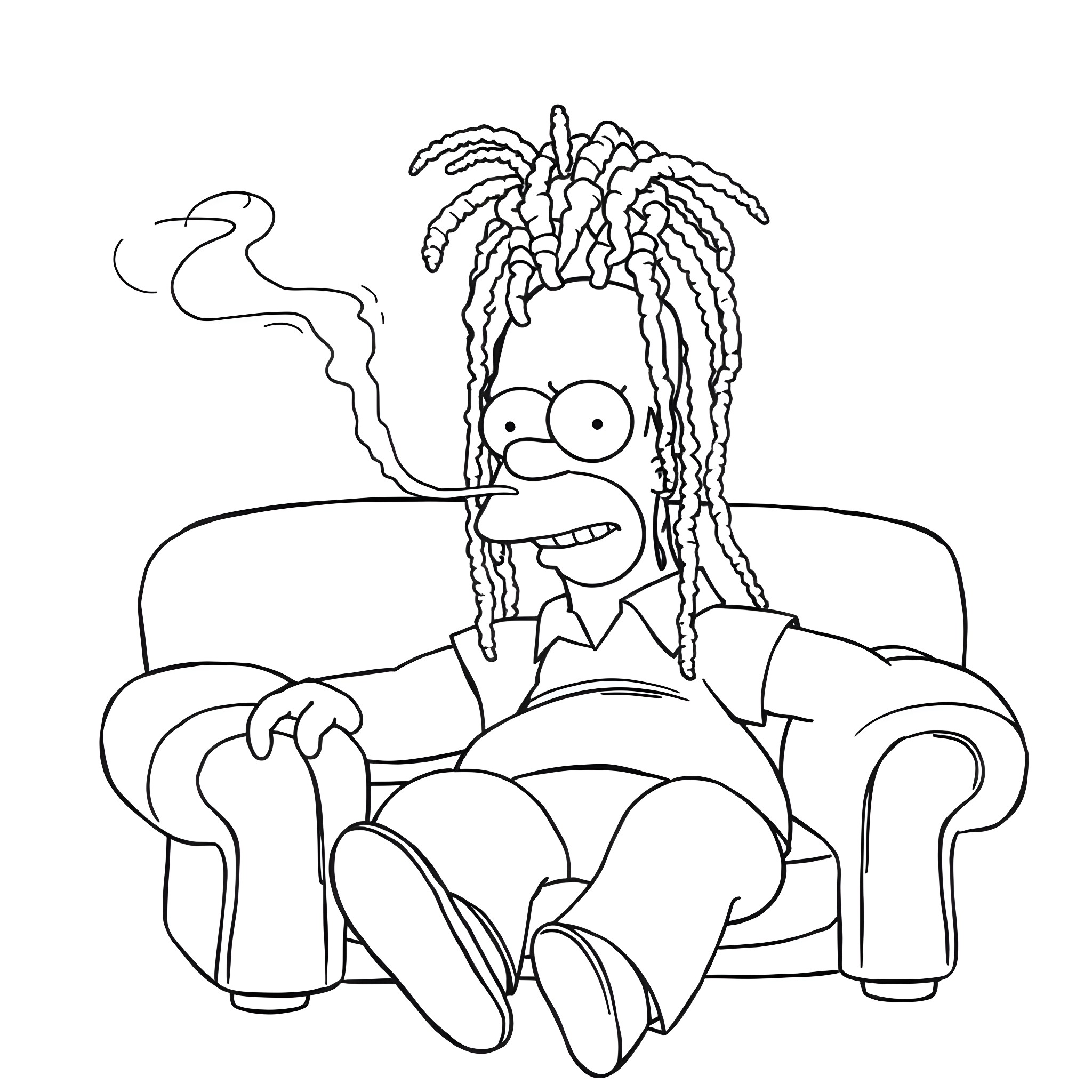 112 Best Homer Simpson Coloring Pages (Free Printable PDFs)