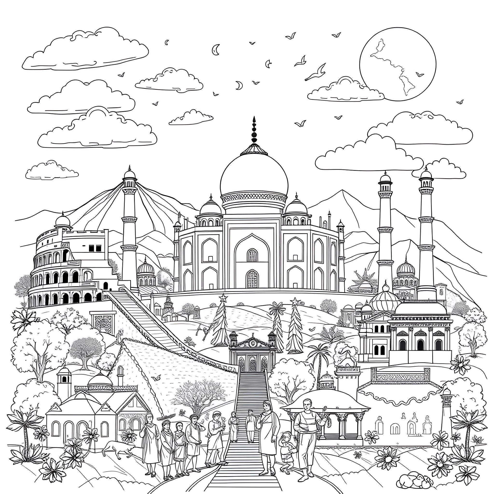 Best Wonder Coloring Pages (Free Printable PDF)