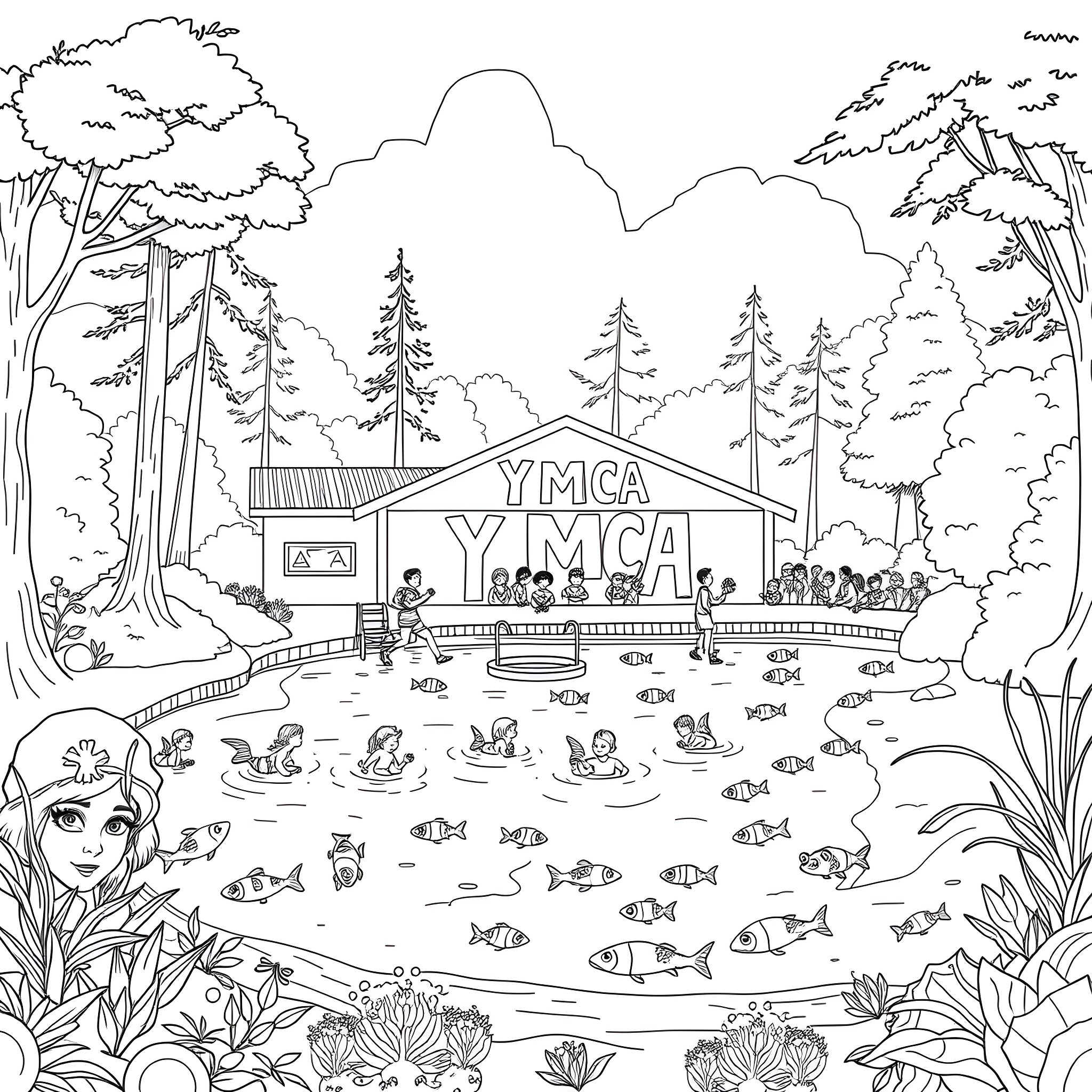 14 Best YMCA Coloring Pages (Free Printable PDFs)