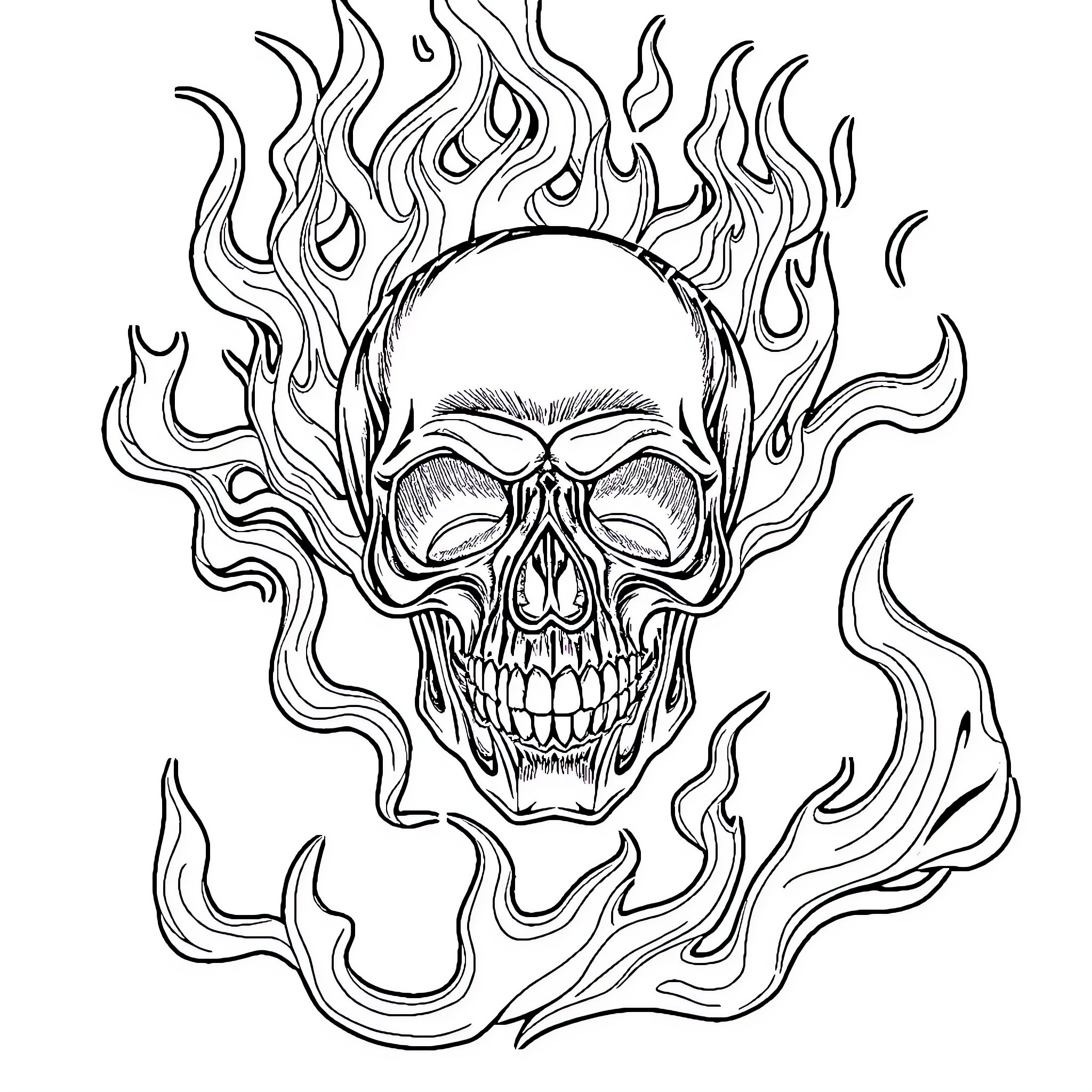 208 Best Skull Coloring Pages (Free Printable PDFs)