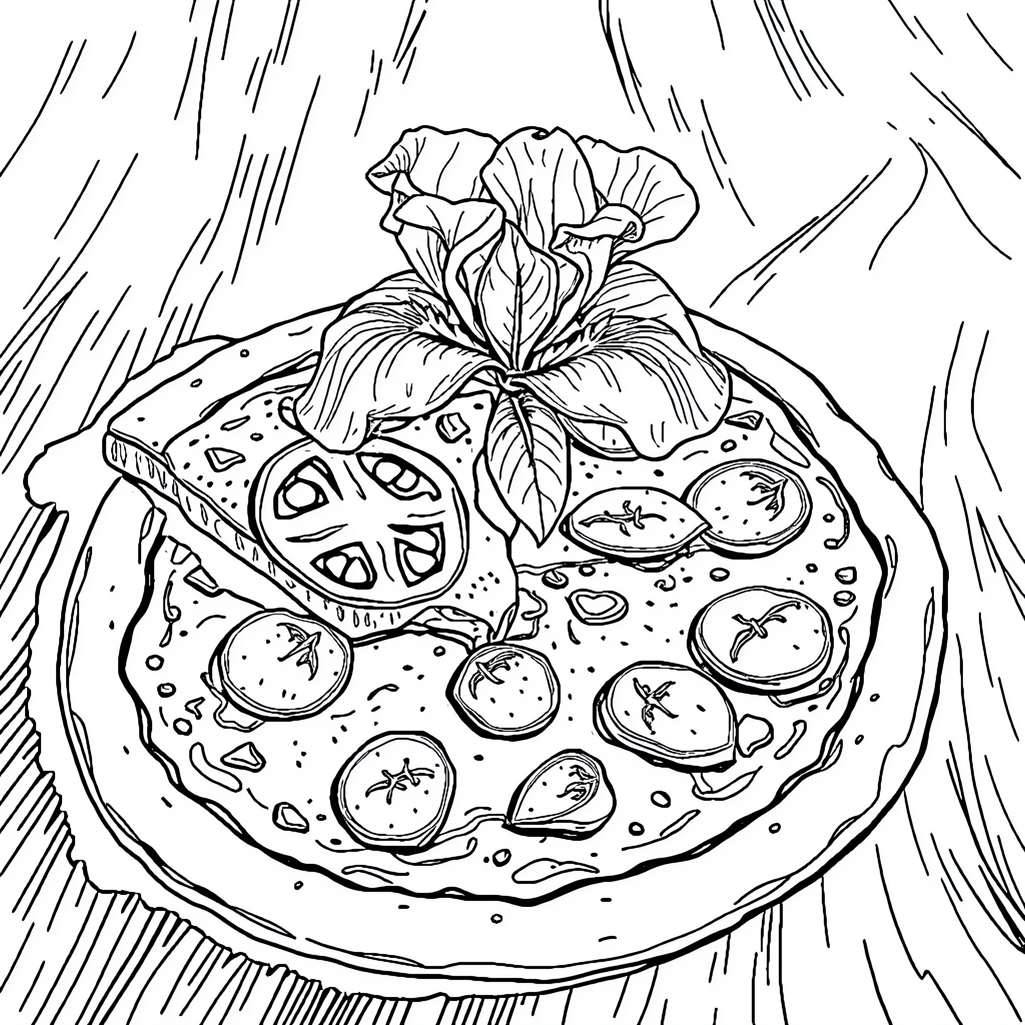 Best Pizza Coloring Pages (Free Printable PDF)