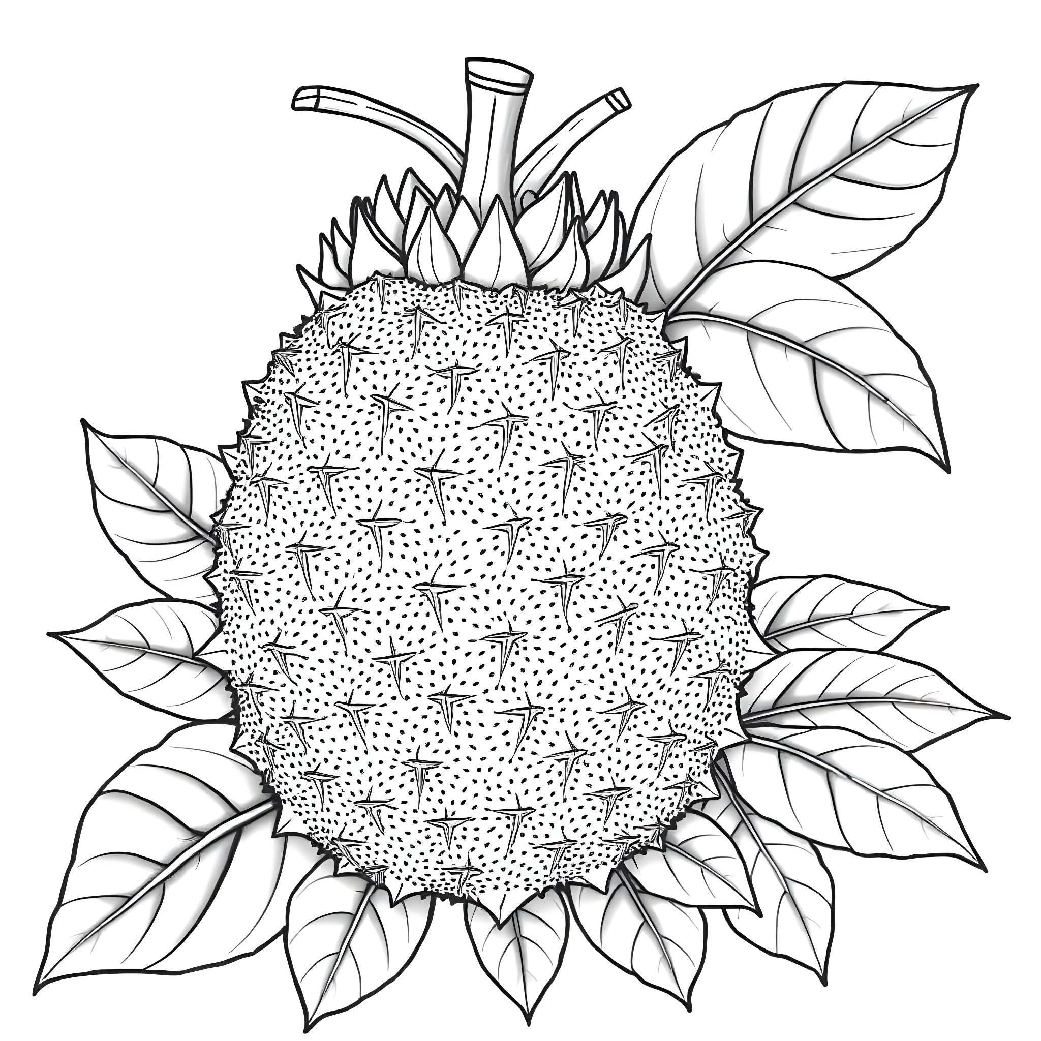 11 Best Jackfruit Coloring Pages (Free Printable PDFs)