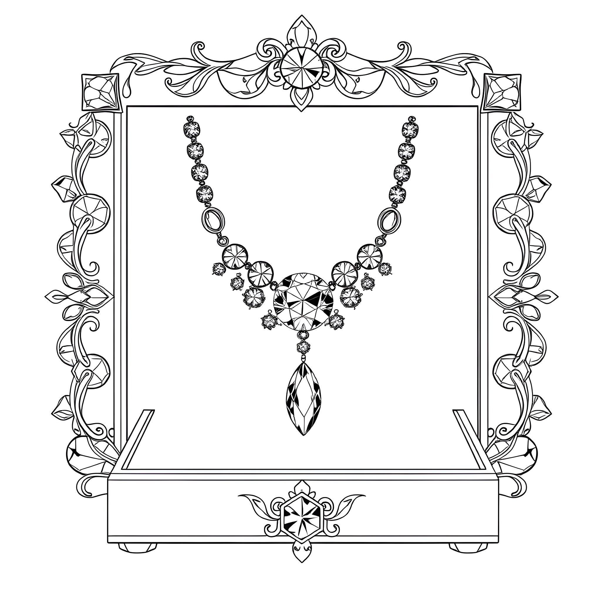 Best Gemstone Coloring Pages (Free Printable PDF)