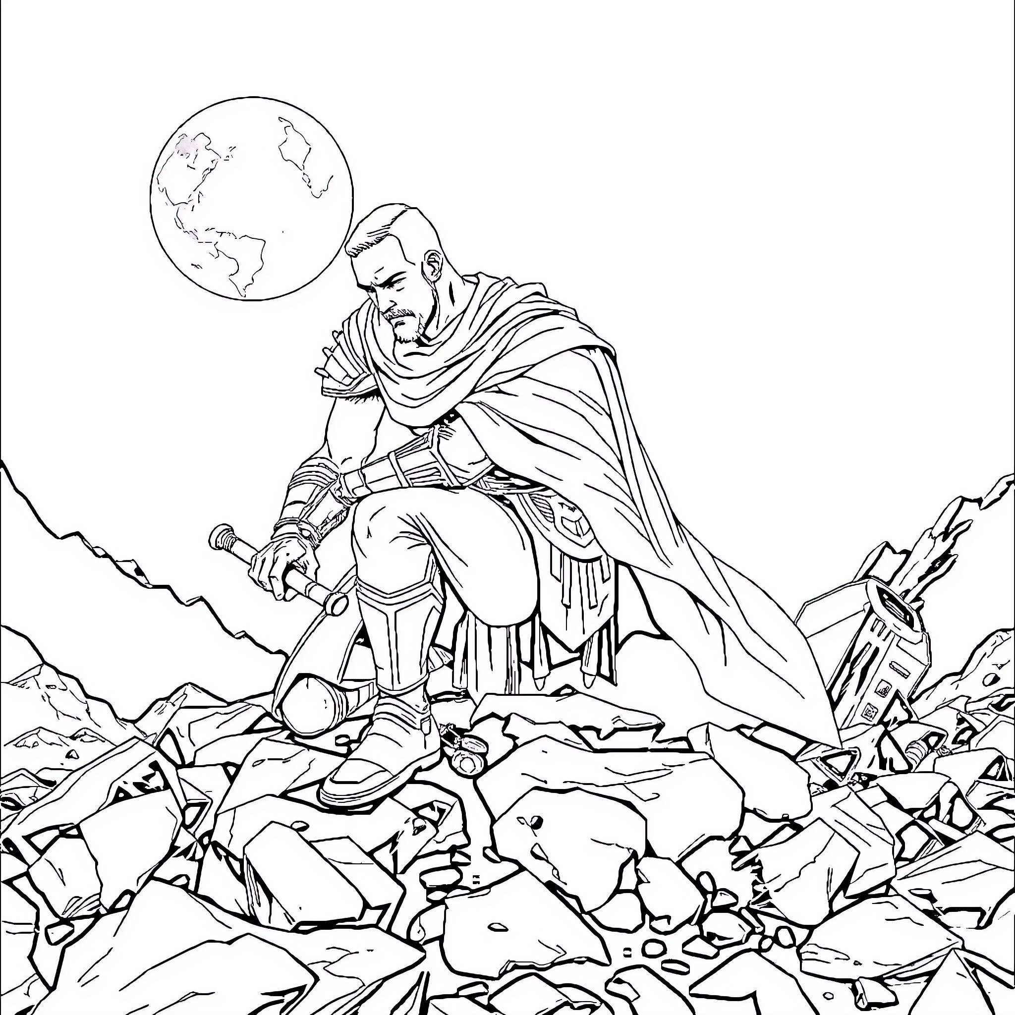Best Lord Starkiller Coloring Pages (Free Printable PDF)