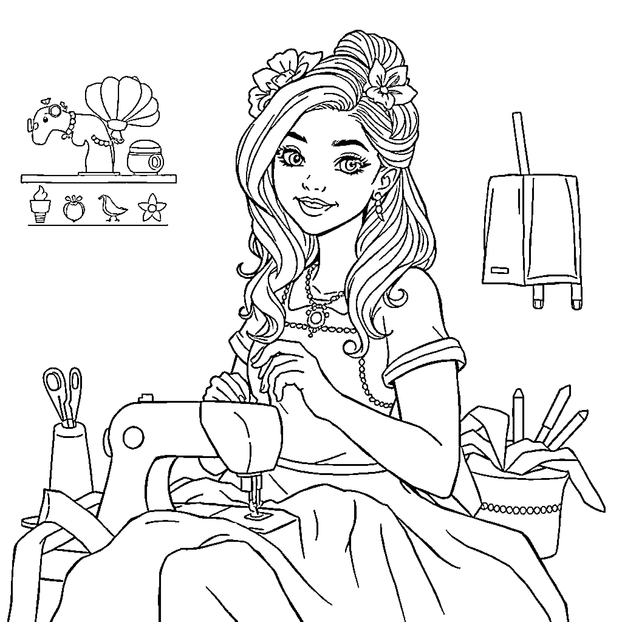 Best Angela Coloring Pages (Free Printable PDF)