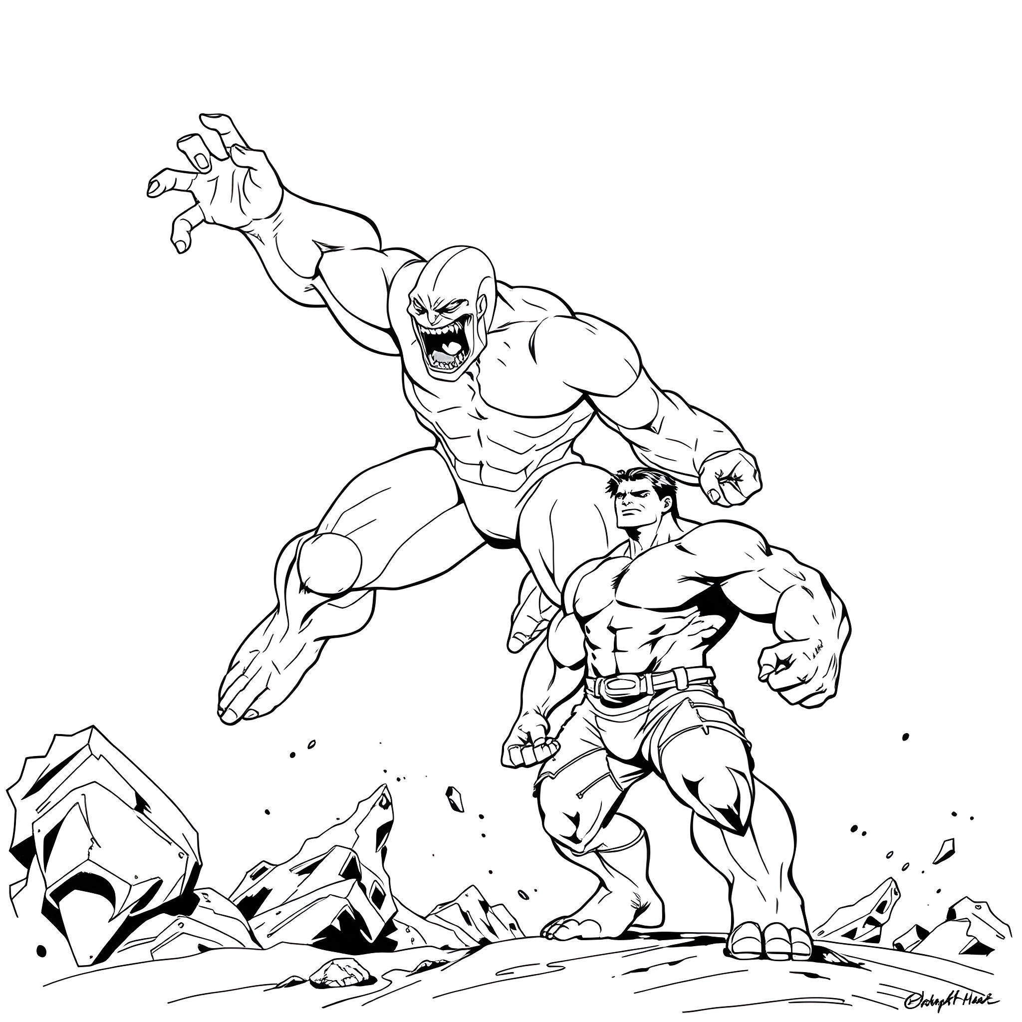 53 Best Abomination Coloring Pages (Free Printable PDFs)