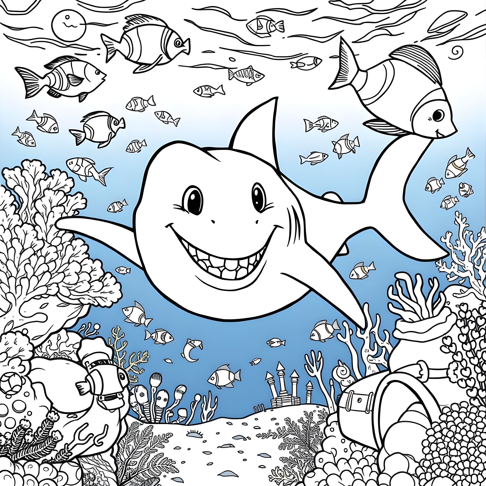 Best Bruce Coloring Pages (Free Printable PDF)