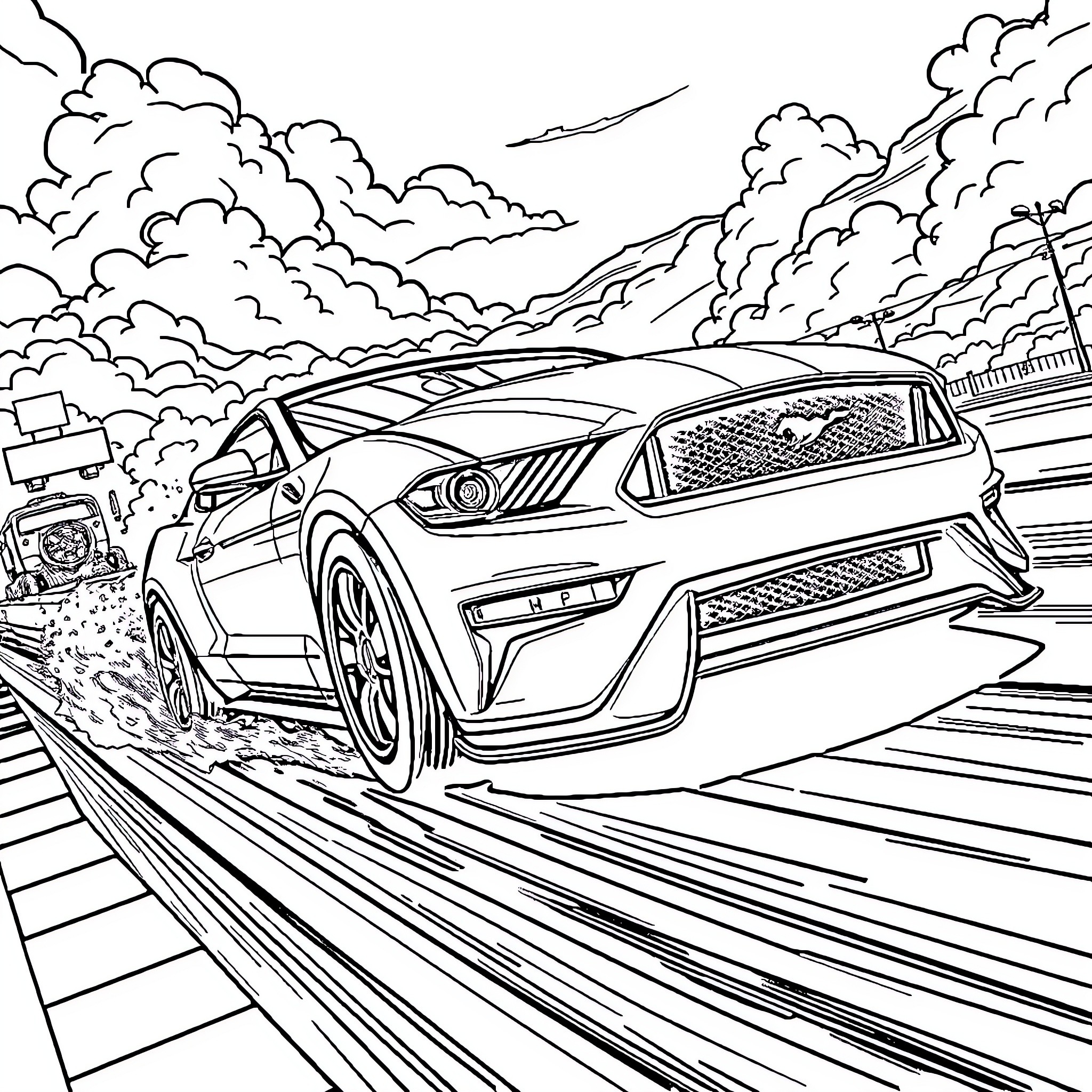 84 Best Mustang Coloring Pages (Free Printable PDFs)