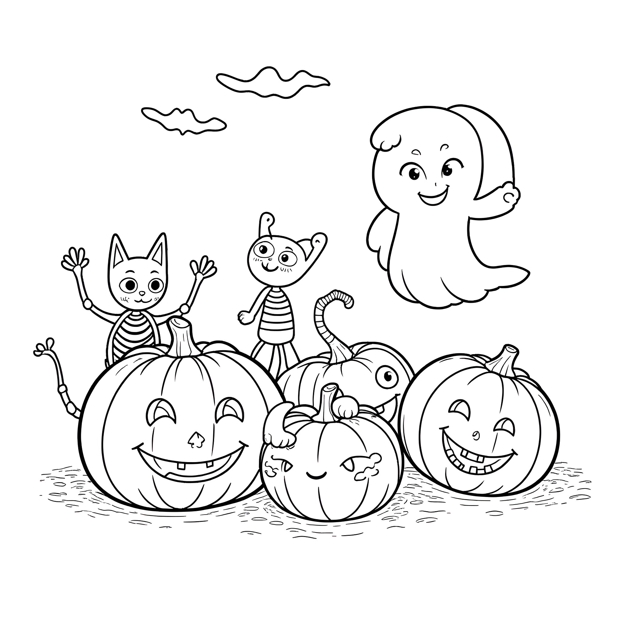 75 Best Halloween Coloring Pages (Free Printable PDFs)