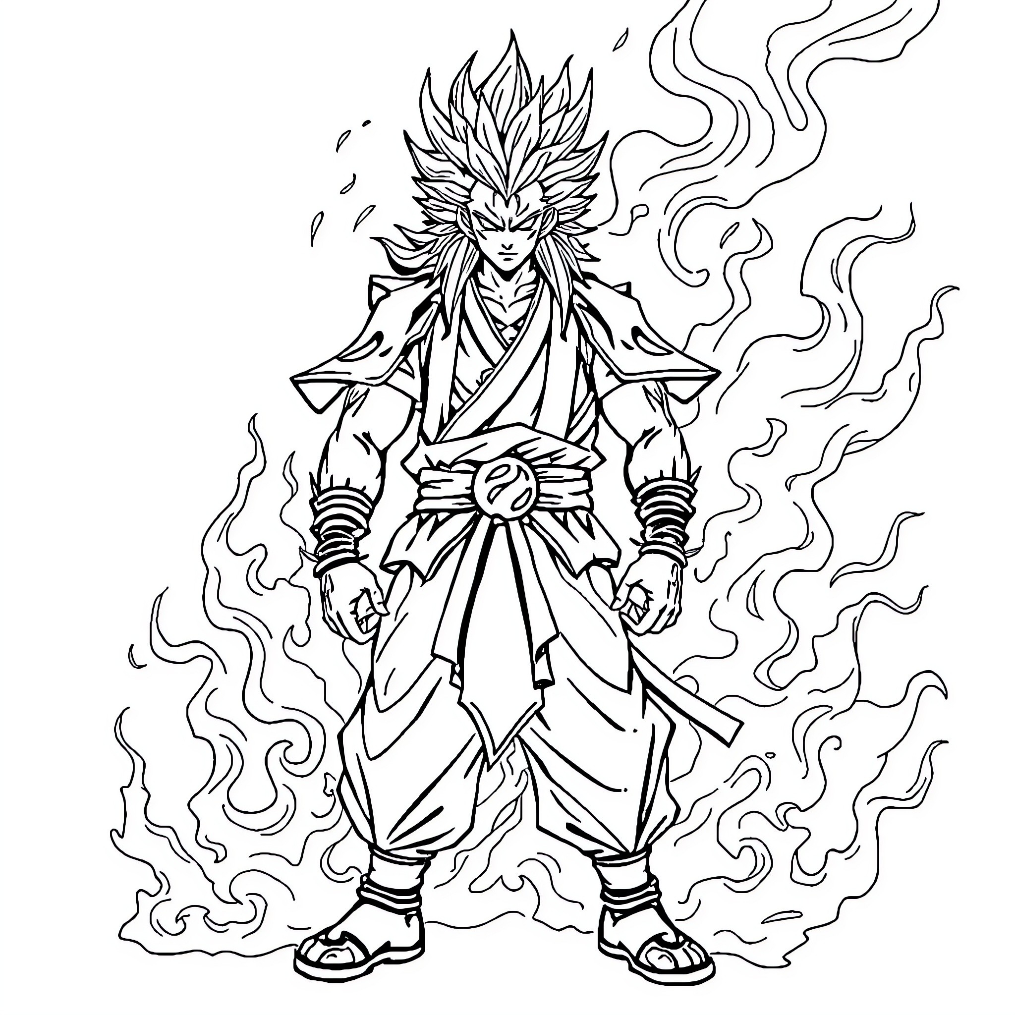 Best Rengoku Coloring Pages (Free Printable PDF)